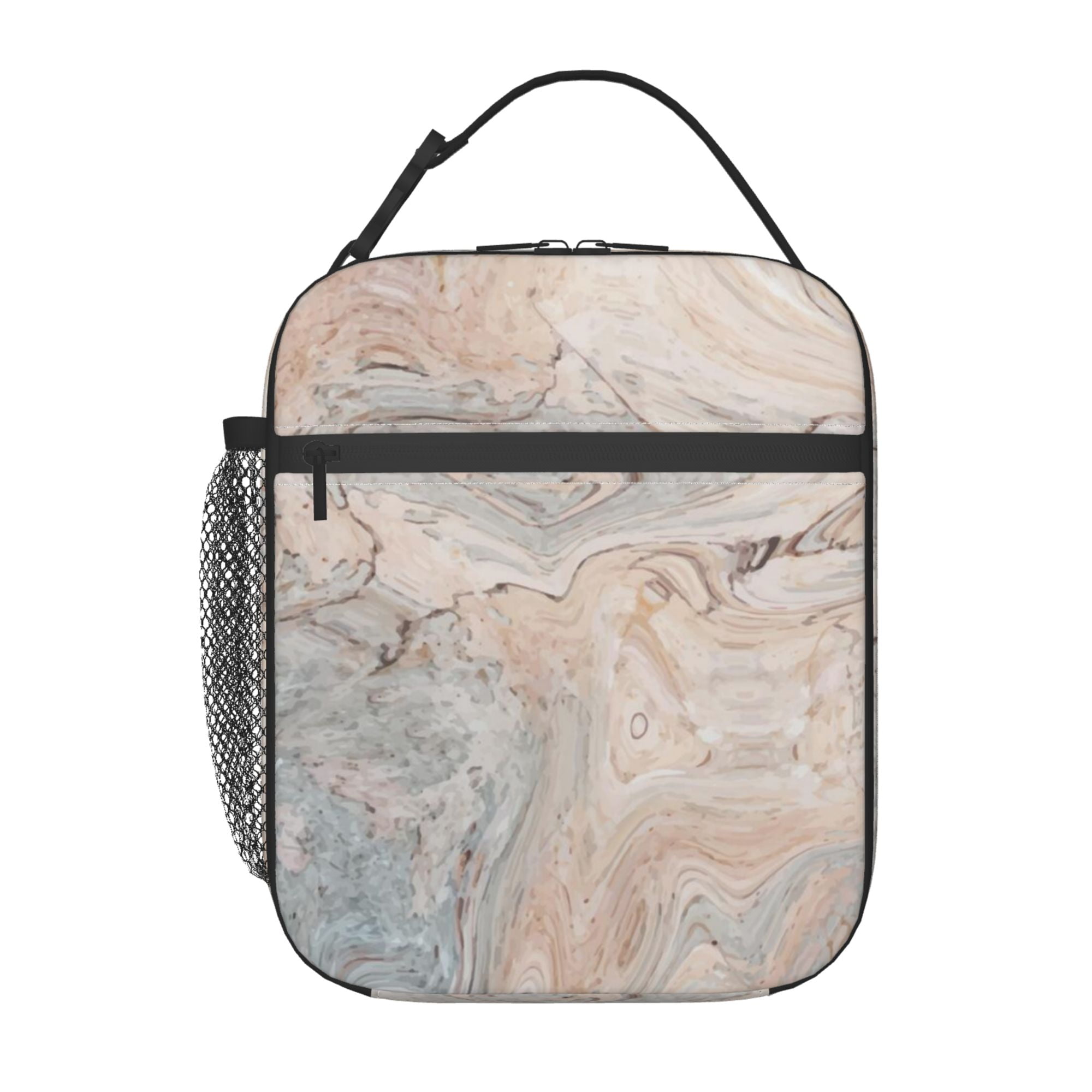 PUREYAH Insulated Lunch Bag with Strap, Reusable Work Thermal Cooler ...