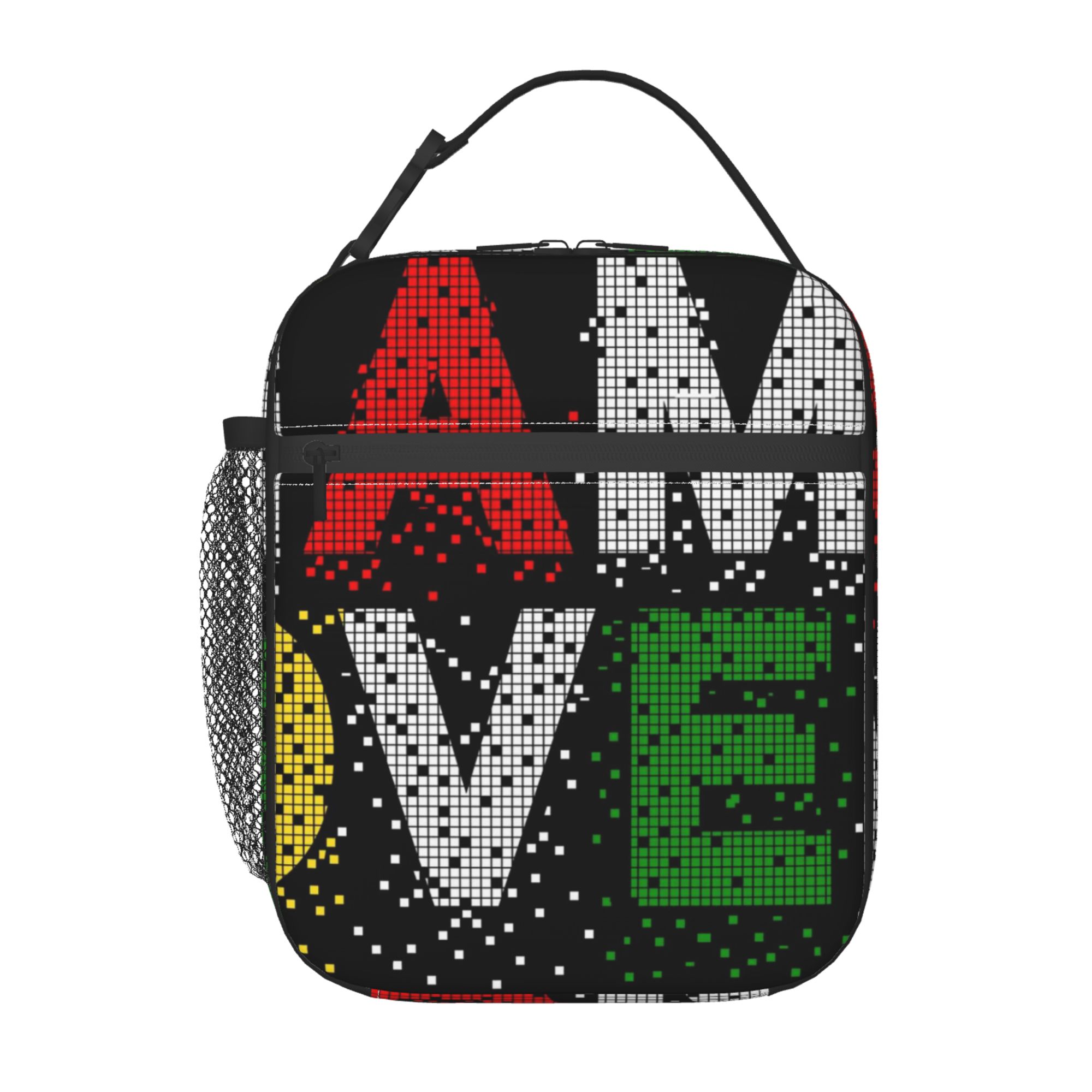 PUREYAH Insulated Lunch Bag with Strap, Reusable Work Thermal Cooler ...