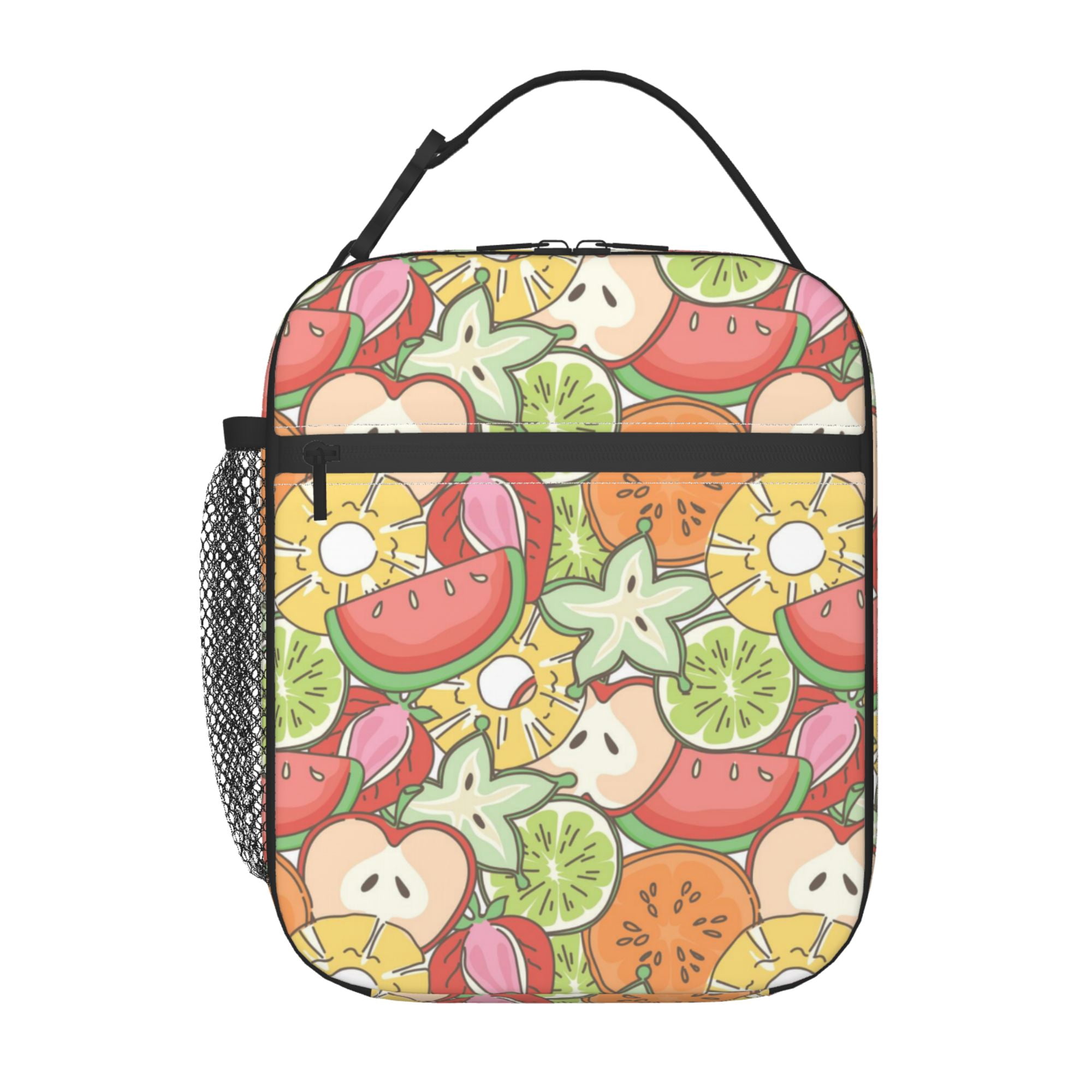PUREYAH Insulated Lunch Bag with Strap, Reusable Work Thermal Cooler ...