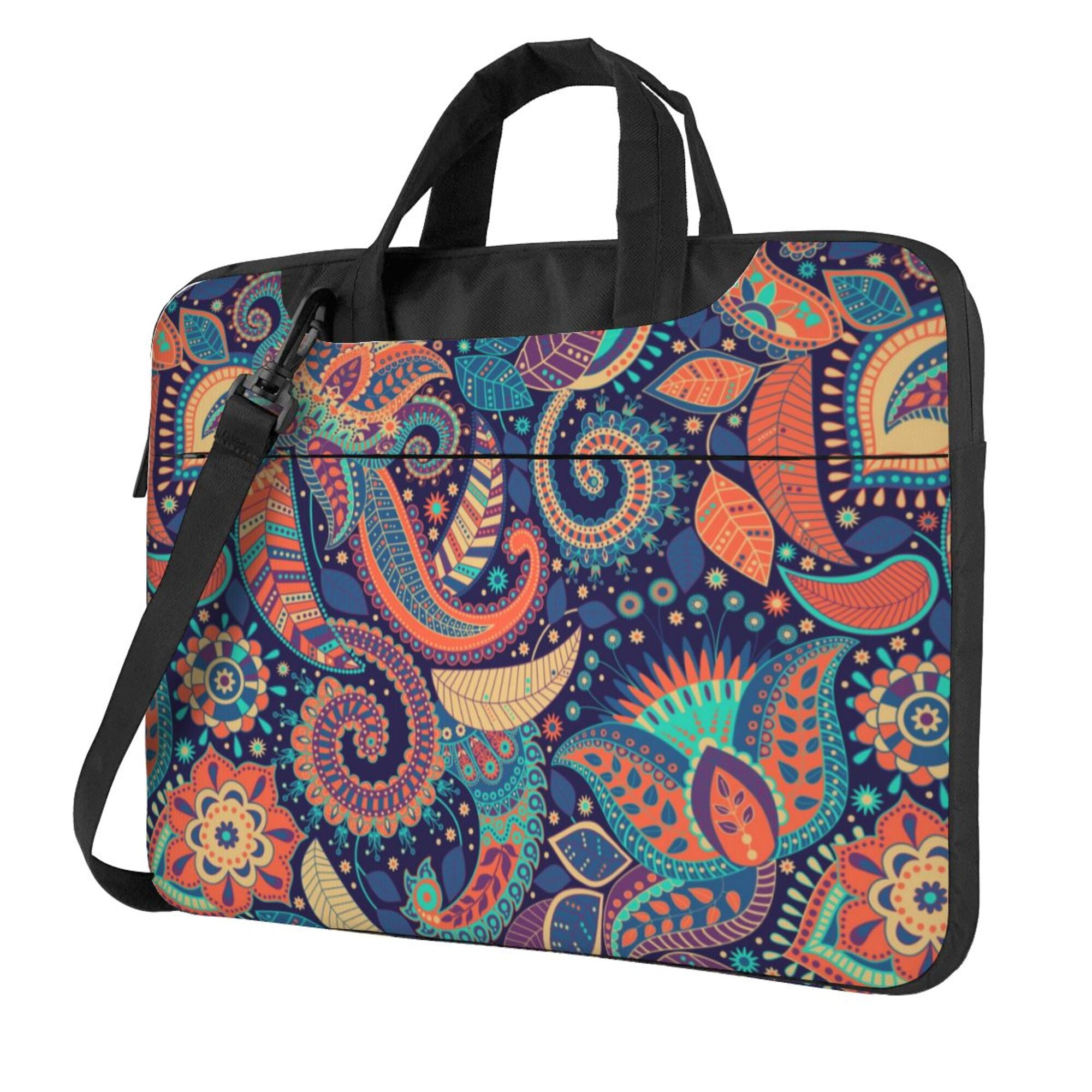 PUREYAH Laptop Case Bag with Compartments for Women, Batik Indonesia ...
