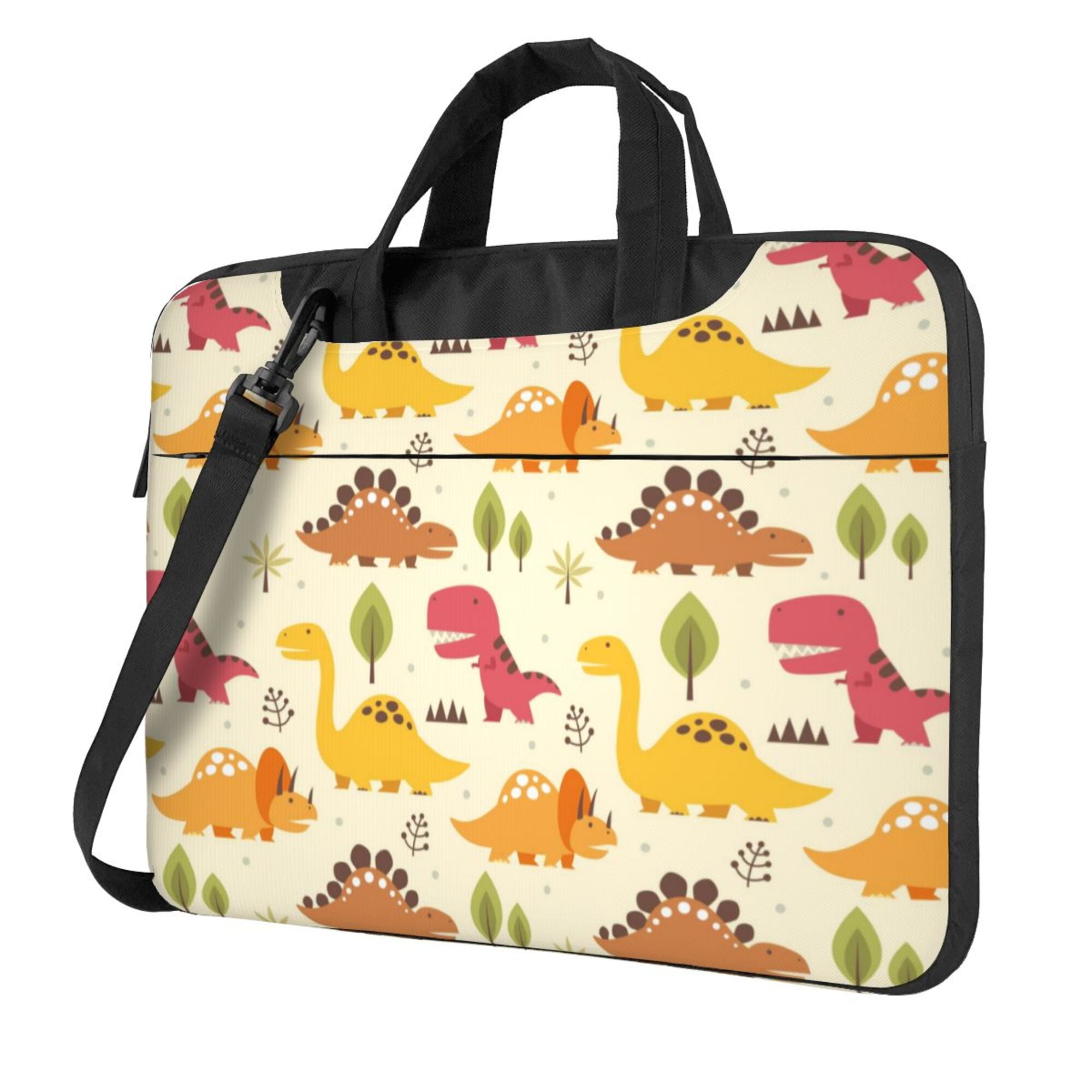 PUREYAH Laptop Case Bag with Compartments for Women, Cartoon Fun ...