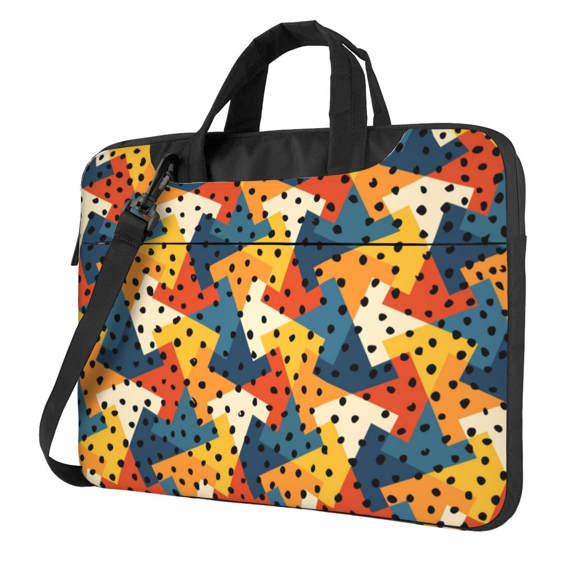 PUREYAH Laptop Case Bag with Compartments for Women, Color Graphic ...