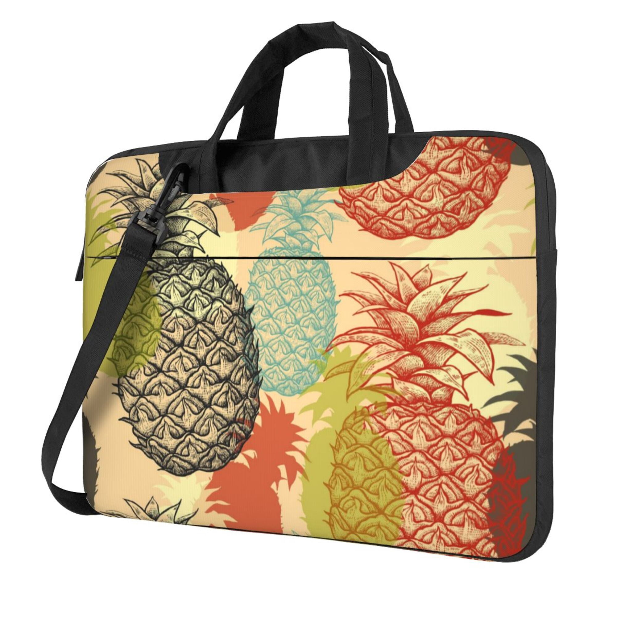 PUREYAH Laptop Case Bag with Compartments for Women, Colorful Sketch ...