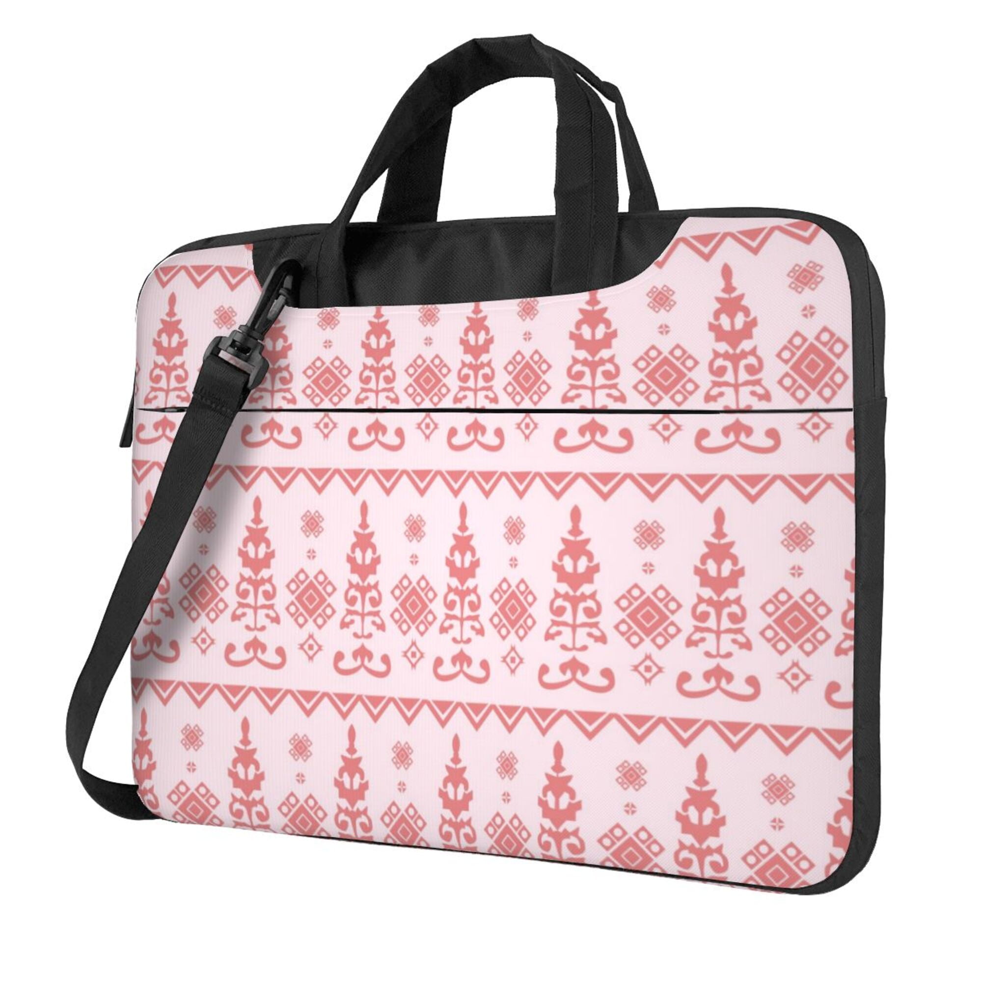 PUREYAH Laptop Case Bag with Compartments for Women, Songket Religion ...
