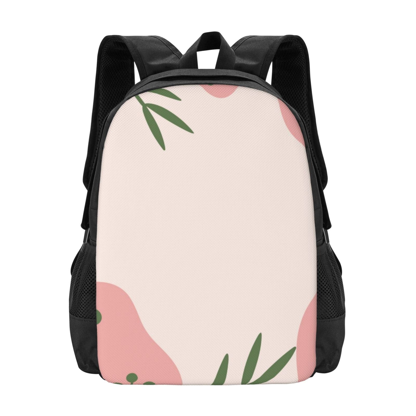 PUREYAH Lightweight Travel Backpack, Simple Modern Green Tree Orange ...