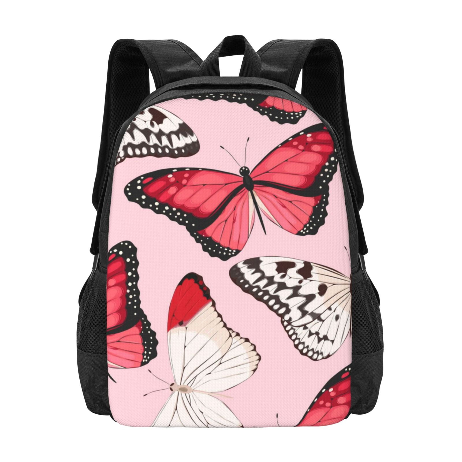 PUREYAH Lightweight Travel Backpack, Simple Modern Red White ...