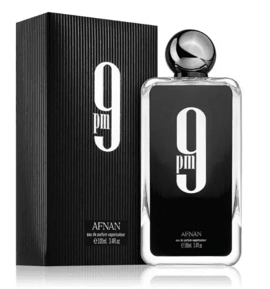 Afnan Perfumes 9 PM EDP Spray, Amber Vanilla Fragrance for Men, 3.4 ...