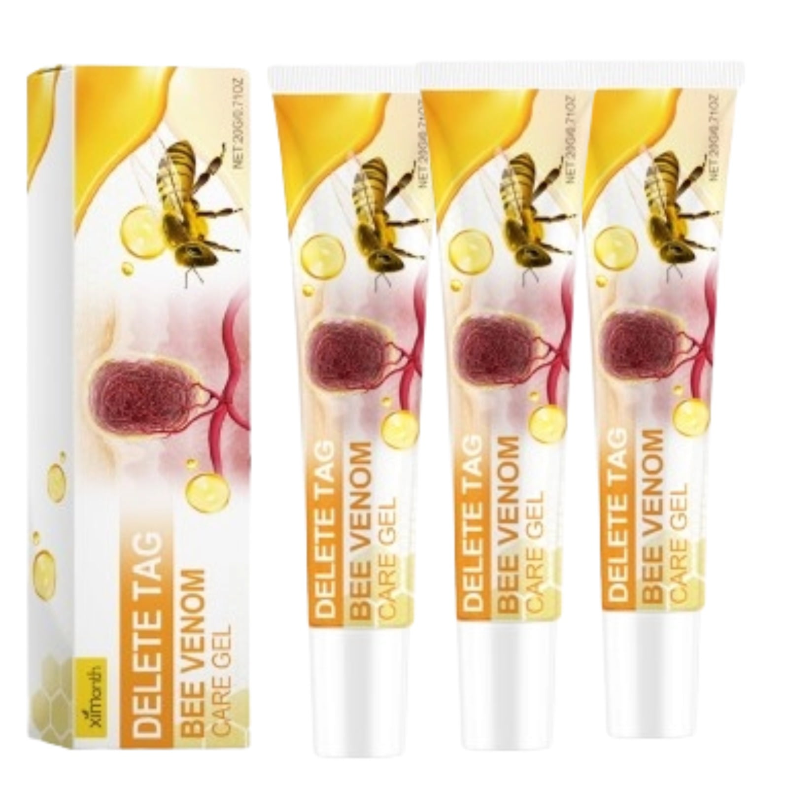 PURJKPU Bee Venomcare Professional Gel, New Bee Venomcare Cream ...