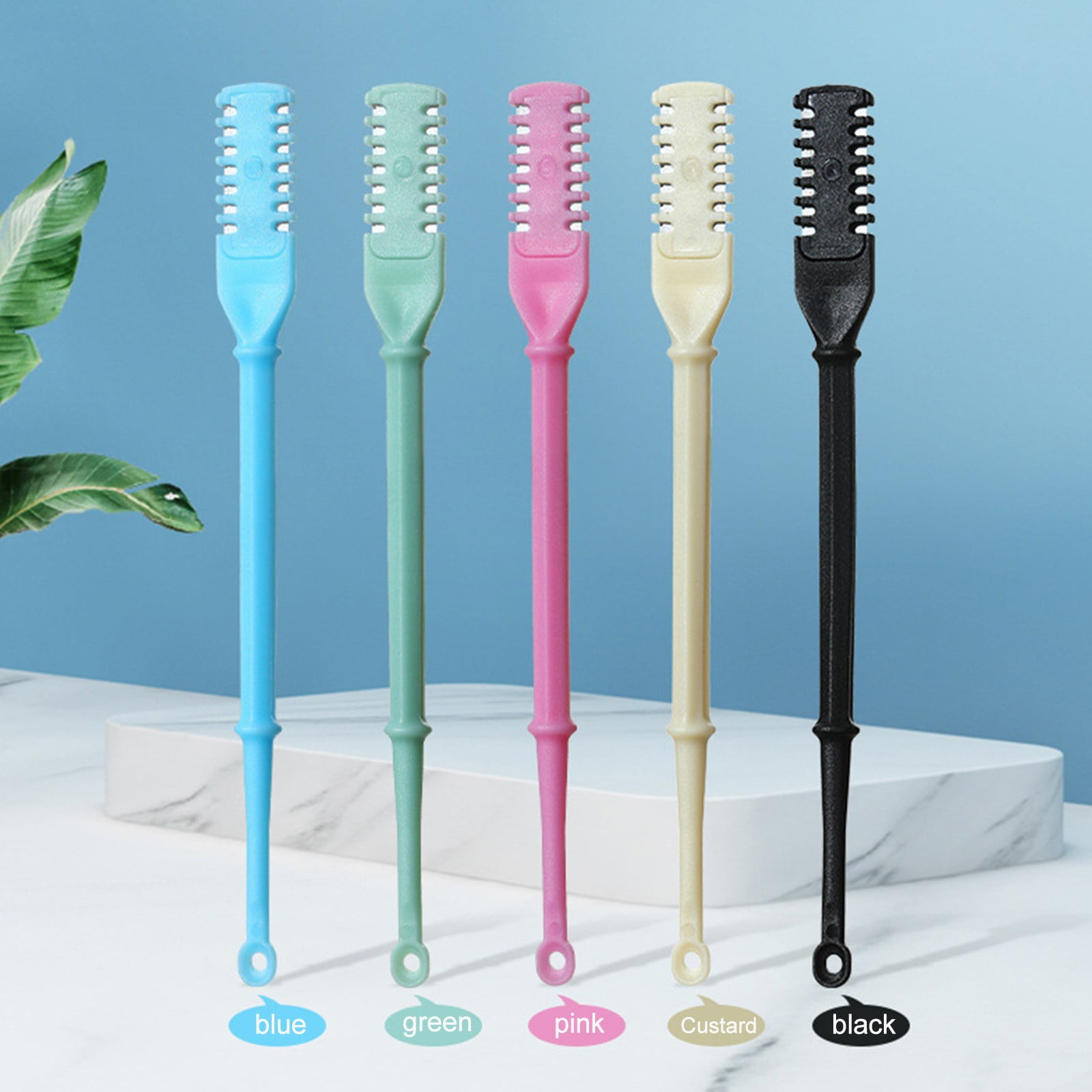 PURJKPU Nasal Hair Cutter, 2024 New Double Sided Nose Hair Knife Nose ...