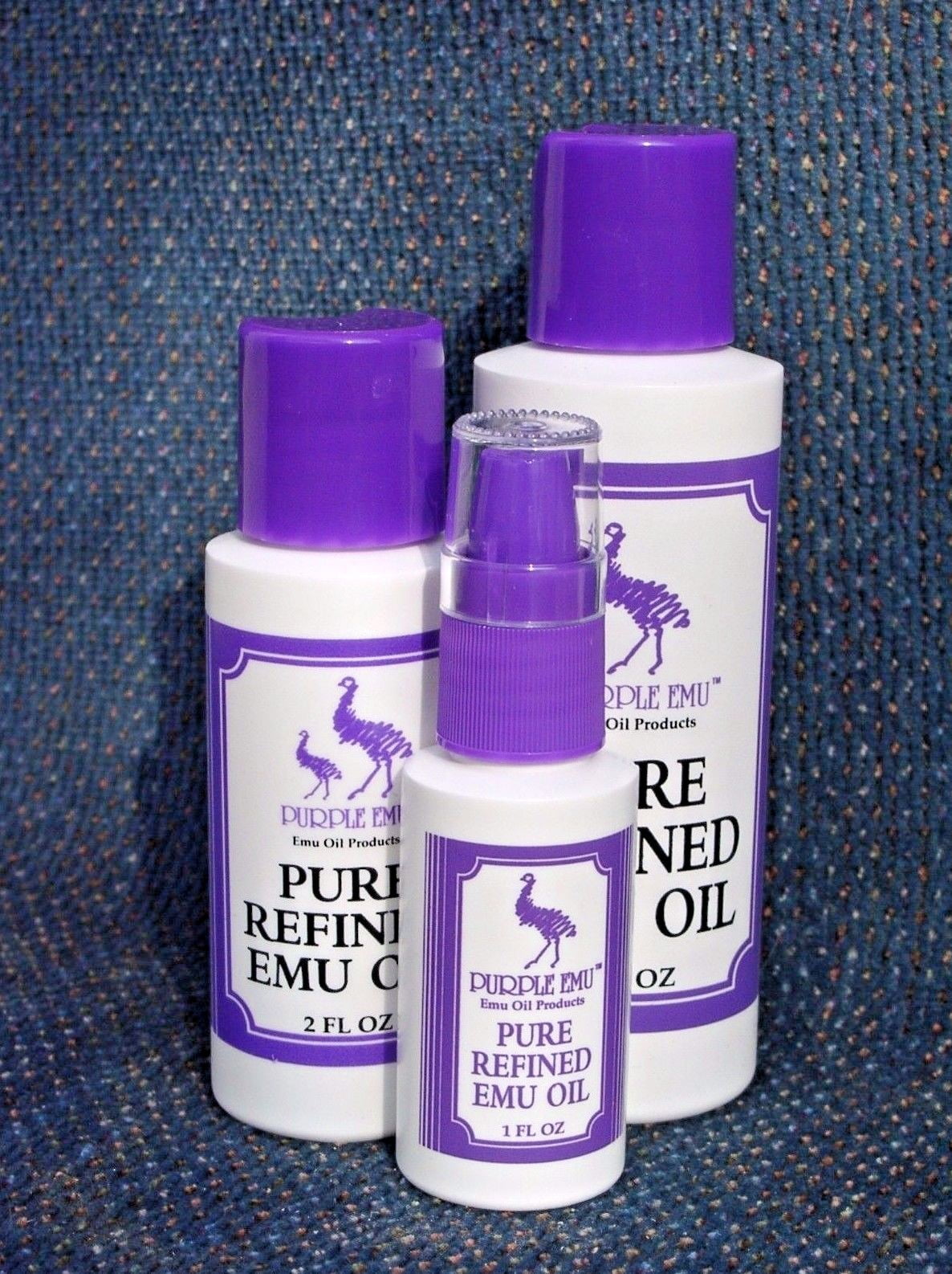 PURPLE EMU AEA CERTIFIED FULLY REFINED EMU OIL 8oz. - Walmart.com
