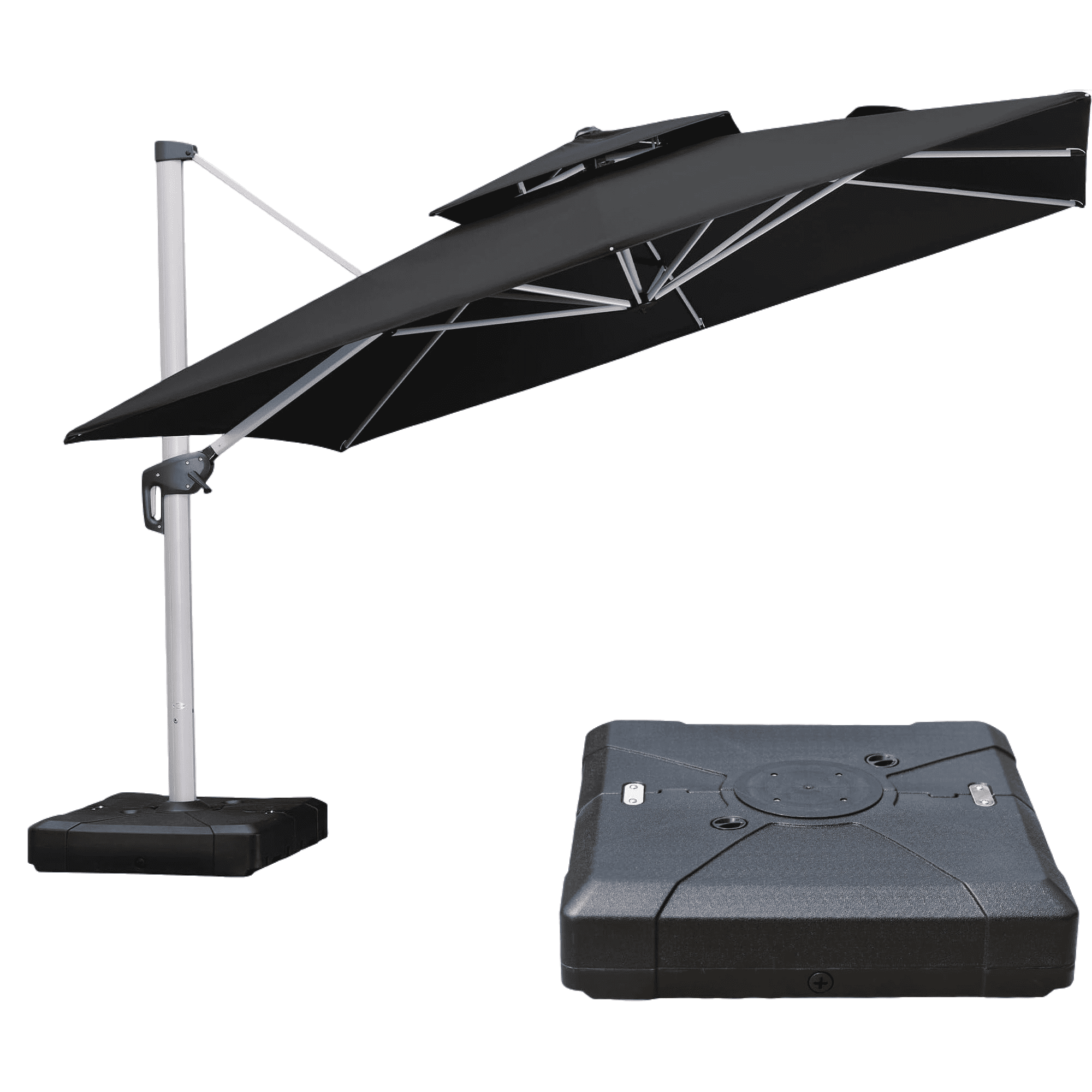 Customer reviews for PURPLE LEAF 12FT Deluxe Square Patio Umbrella with ...