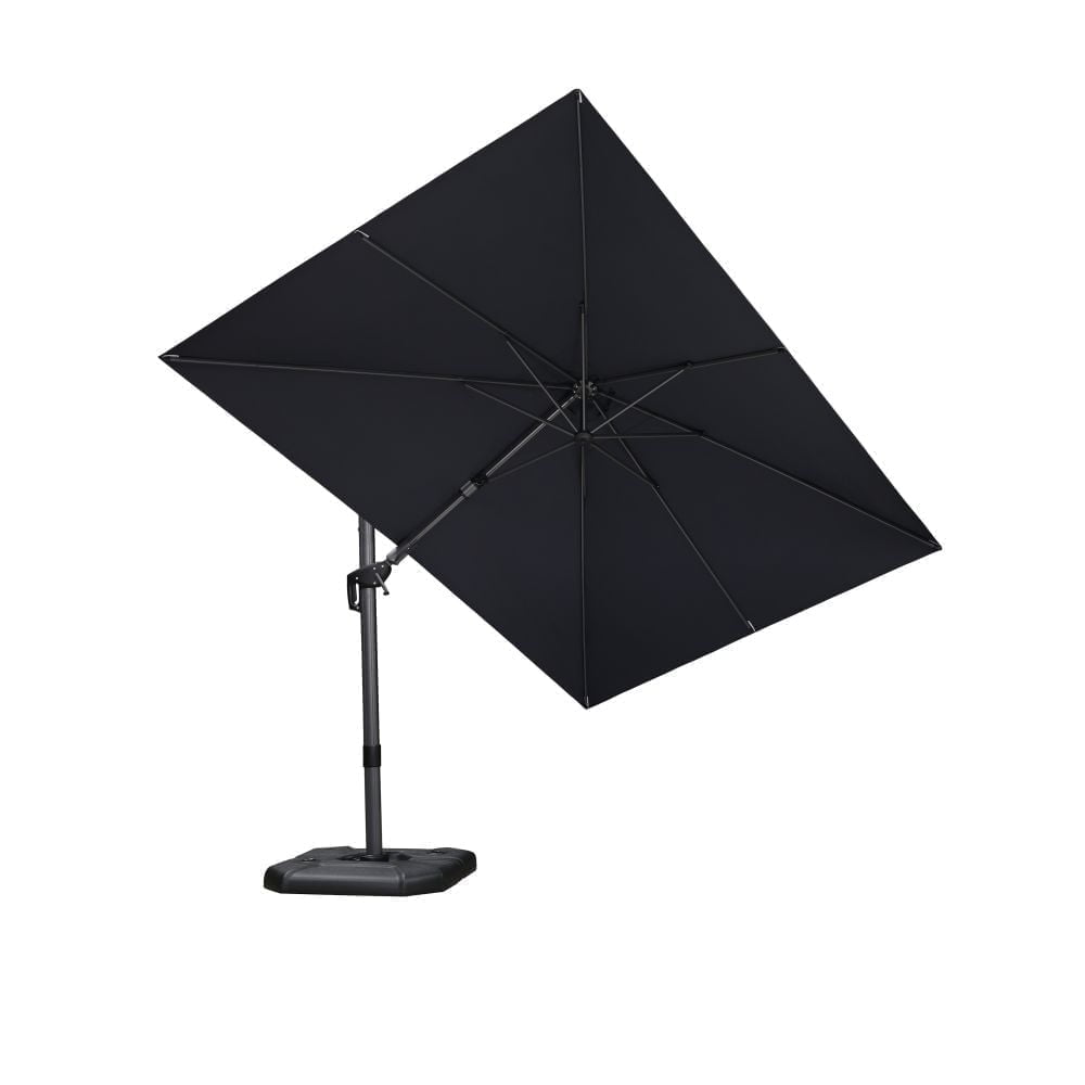 PURPLE LEAF 8x11 Ft Cantilever Umbrella Left-right Tilting Swivel Large ...