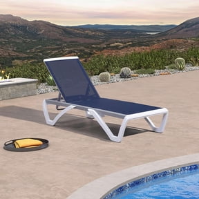 Plastic Sunbathing Chairs