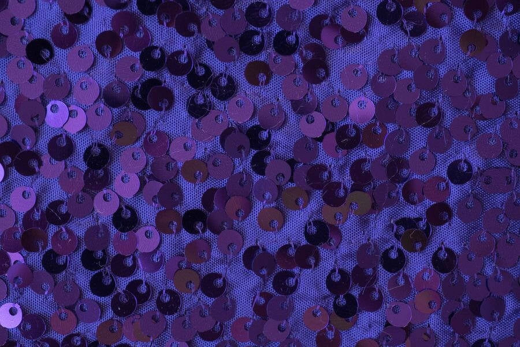 PURPLE Sequin Fabric Photography Backdrop, Photo Booth Backdrop - Made ...