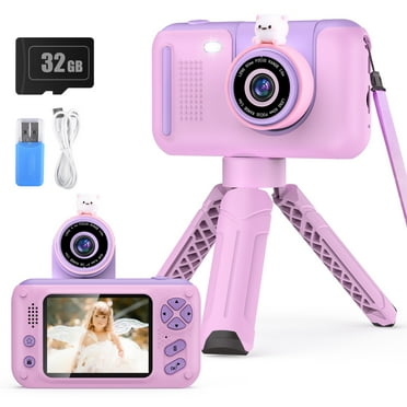 Vivitar Kidzcam Digital Camera for Kids with Rechargeable Battery and 2 ...