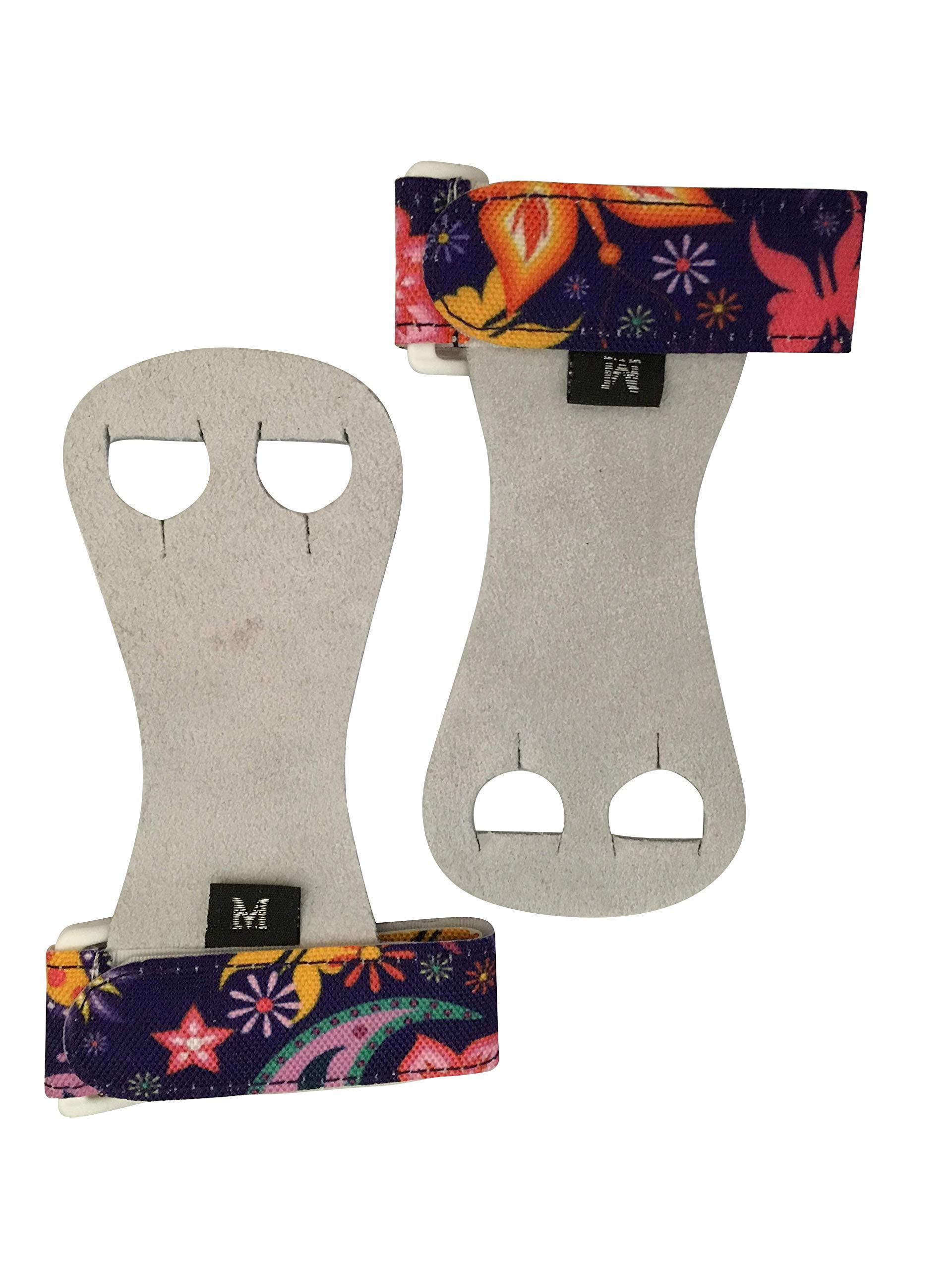 PUSH Athletic Gymnastics Youth Hand Grips (Flower Power, Large ...