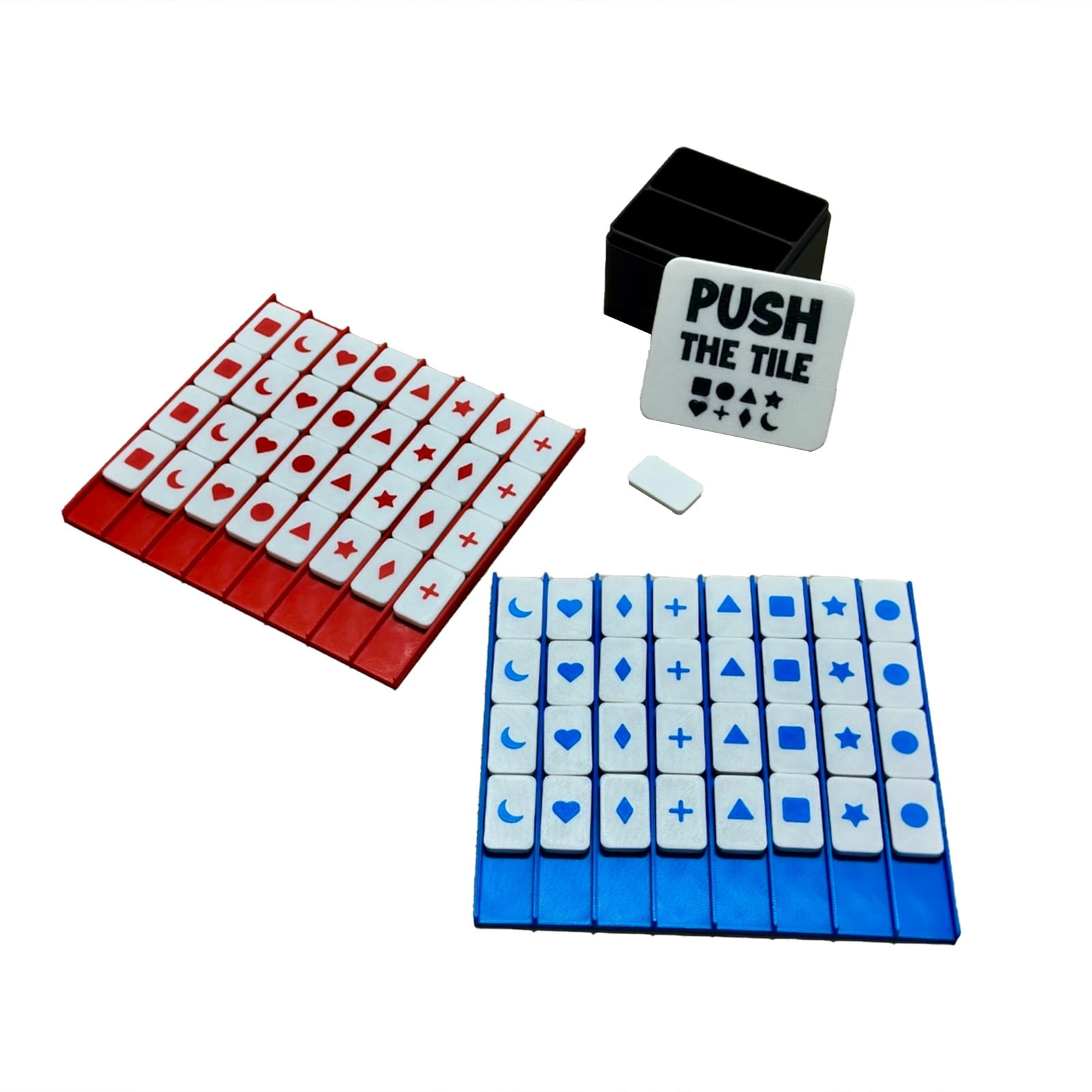 PUSH THE TILE Mini Mahjongg - 33-Tile Portable Mahjong Set for Parties ...
