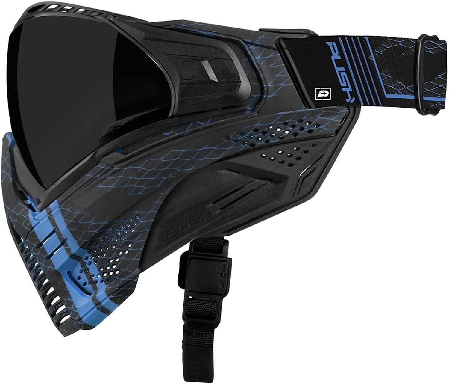 PUSH UNITE Paintball Goggles Mask w/ Smoke Quad Pane Lens + Case - VPR ...