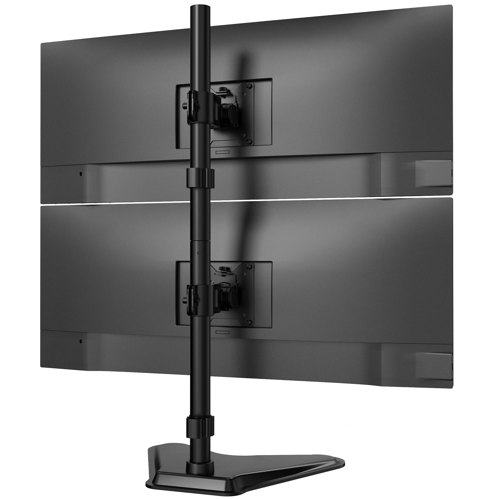 PUTORSEN Dual Monitor Stand Heavy Duty - 17-49 inch Freestanding ...