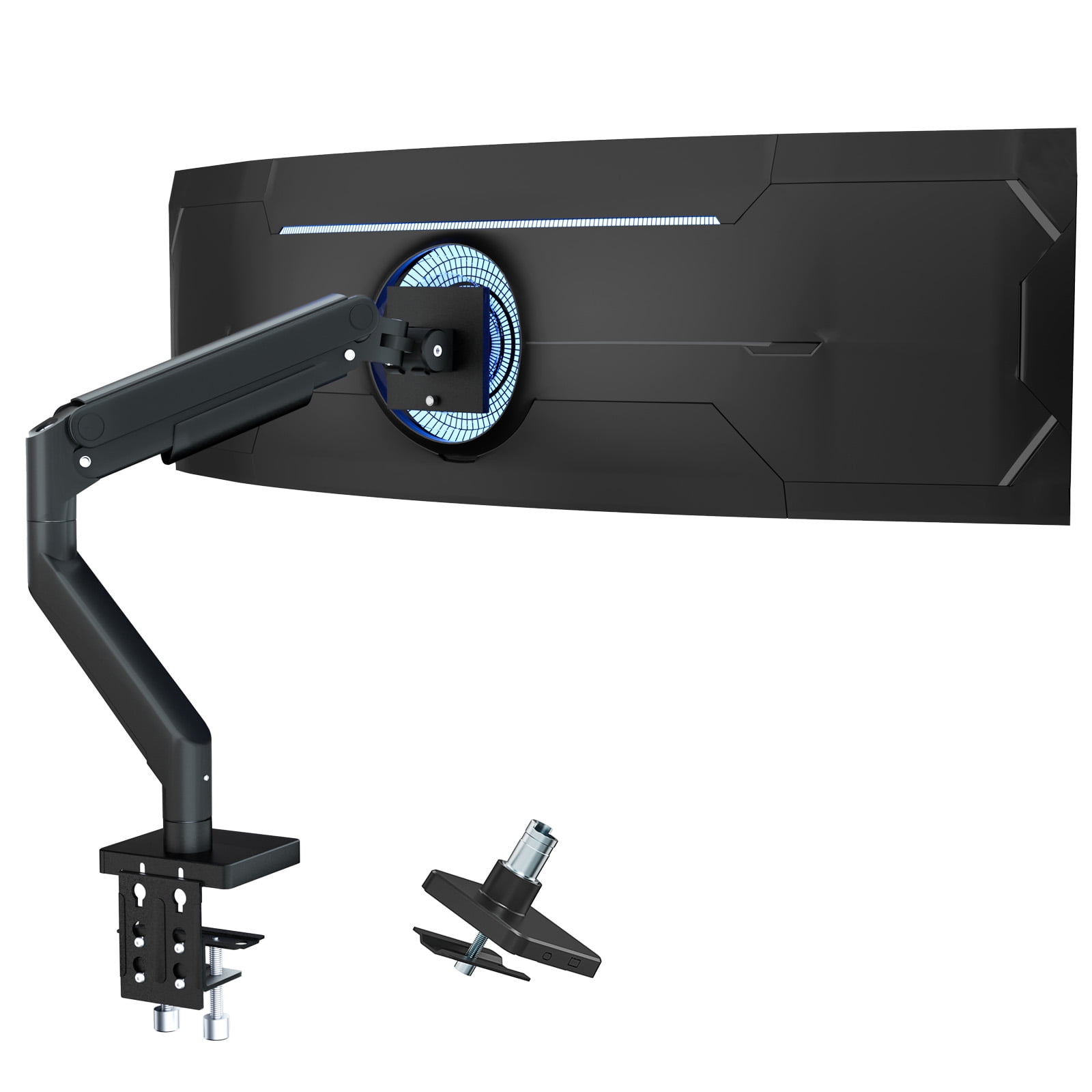 PUTORSEN Heavy Duty Ultrawide Monitor Arm for 17-49 inch Screens, 44lb ...
