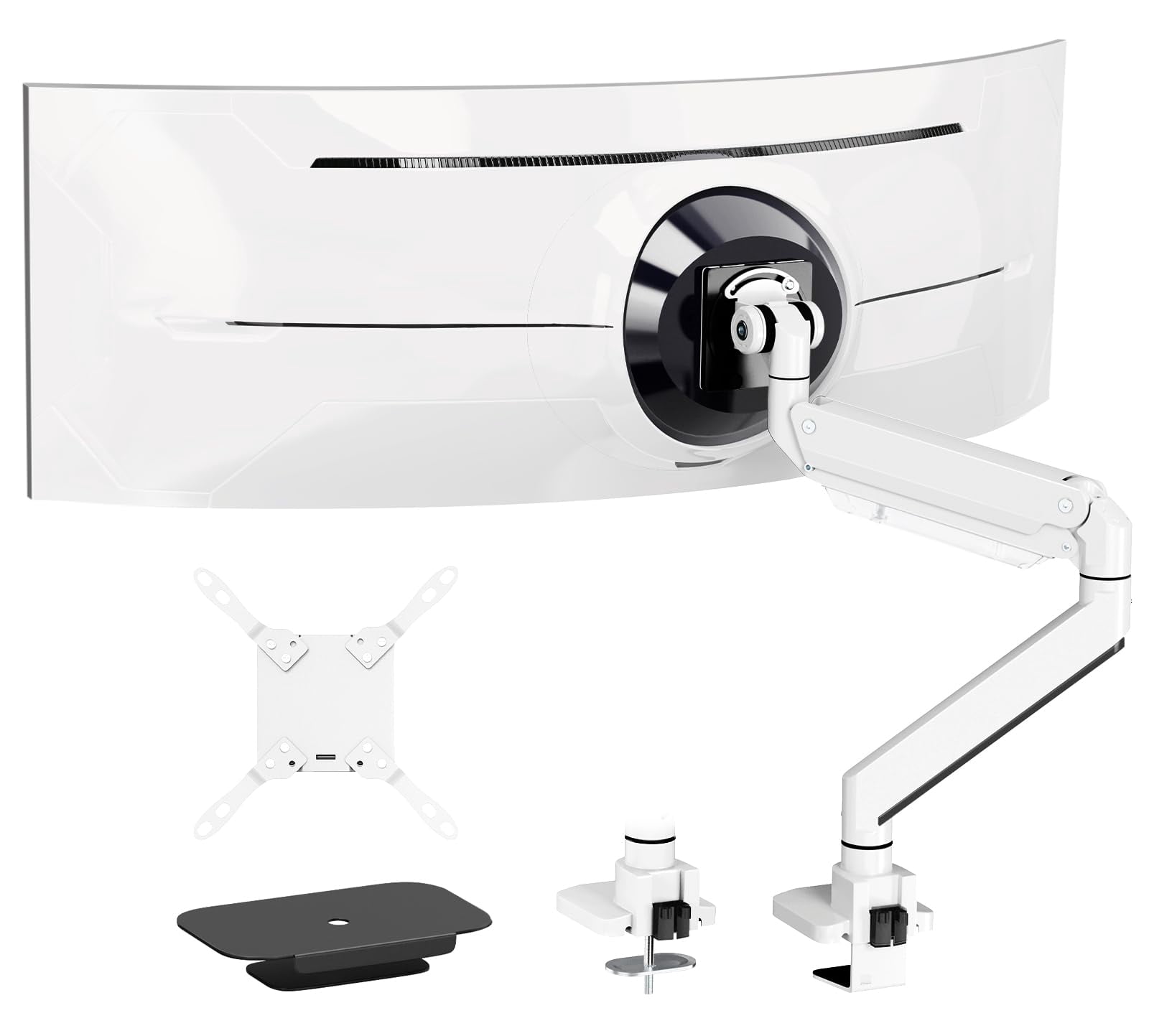 PUTORSEN Vertical Dual Monitor Arm Desk Mount for 17" to 35" Screens ...