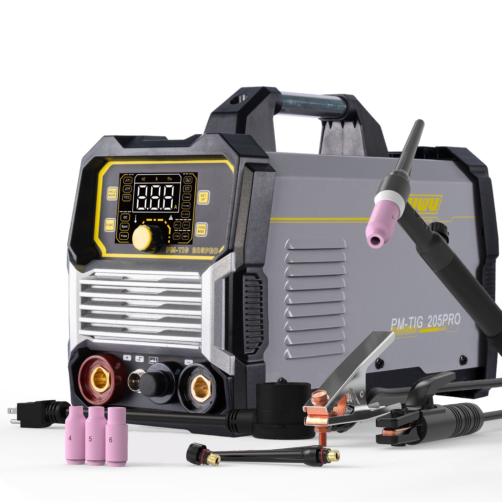 PUWU 4 in 1 TIG Welder Gas TIG/DC Pulse TIG/MMA/STICK Multi process ...