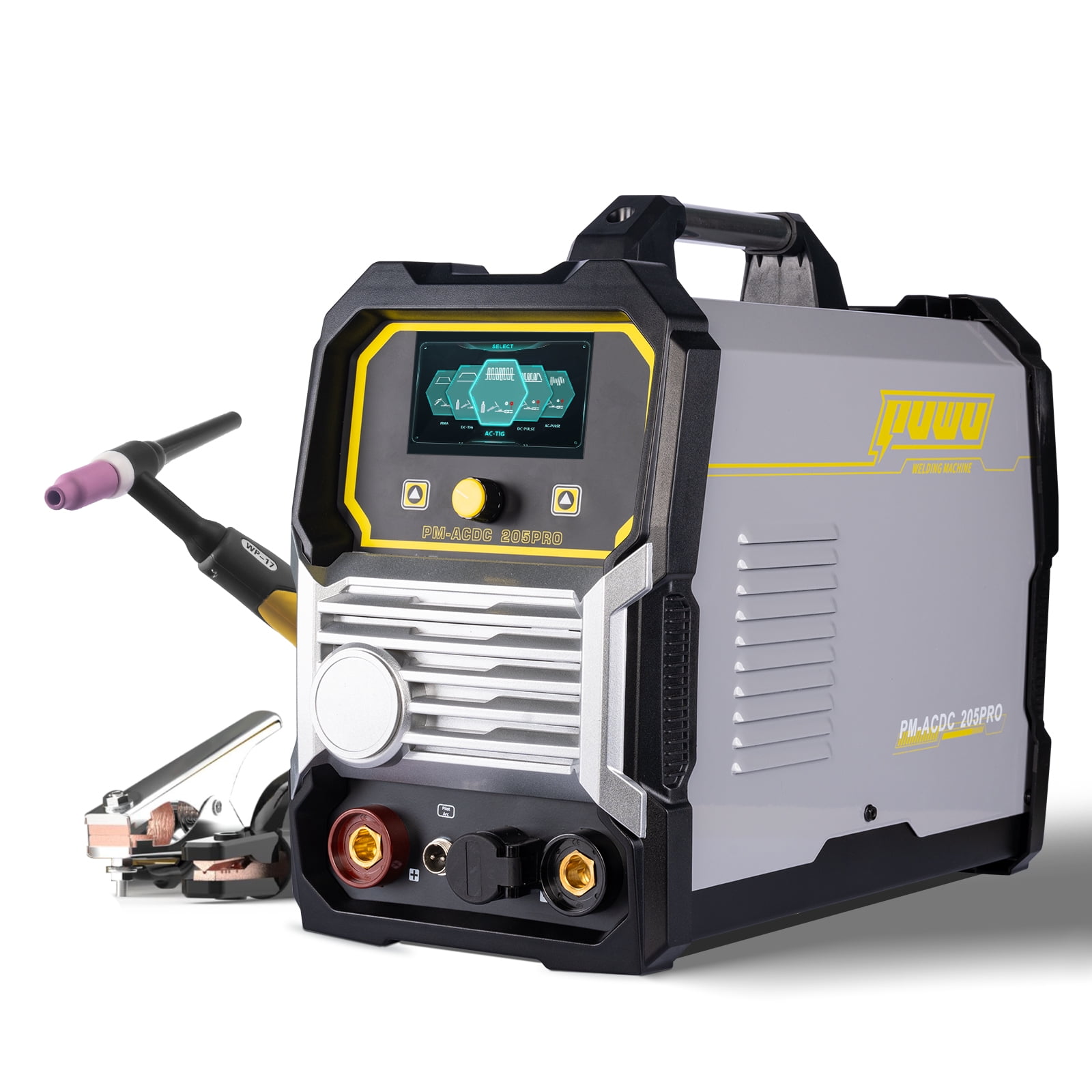 PUWU TIG Welder 5 In 1 TIG Welding Machine MMA/DC-TIG/AC-TIG/DC-PULSE ...