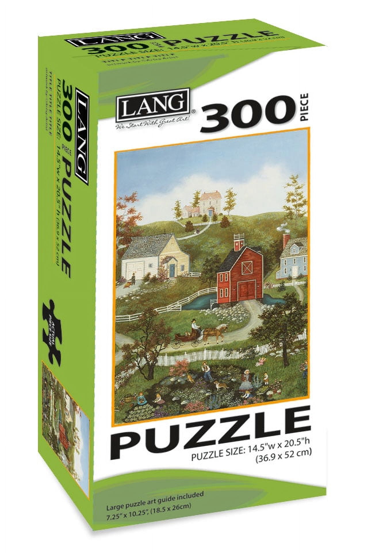 PUZZLE - 300 PC, VILLAGE ON THE BAY - Walmart.com