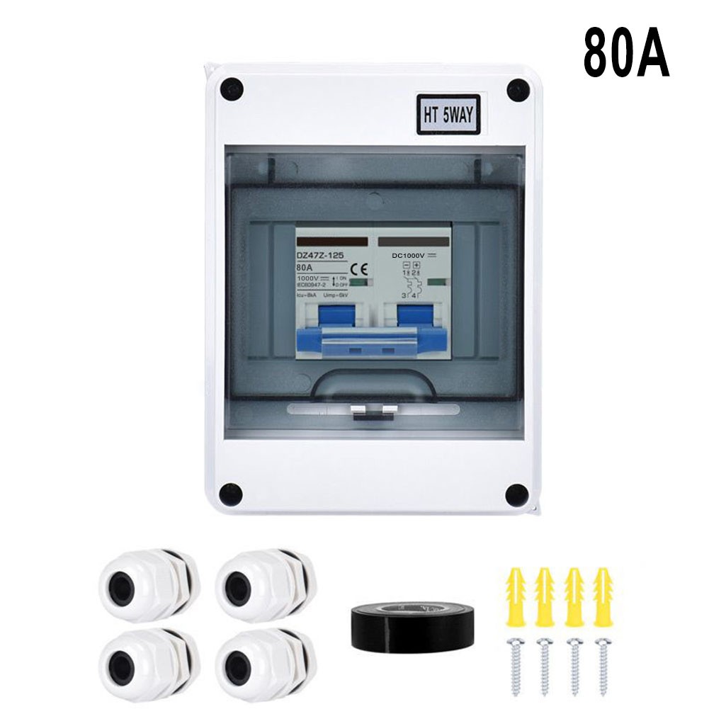 Pv Disconnect Box Dc1000V Circuit Breaker Solar System Isolator Switch ...