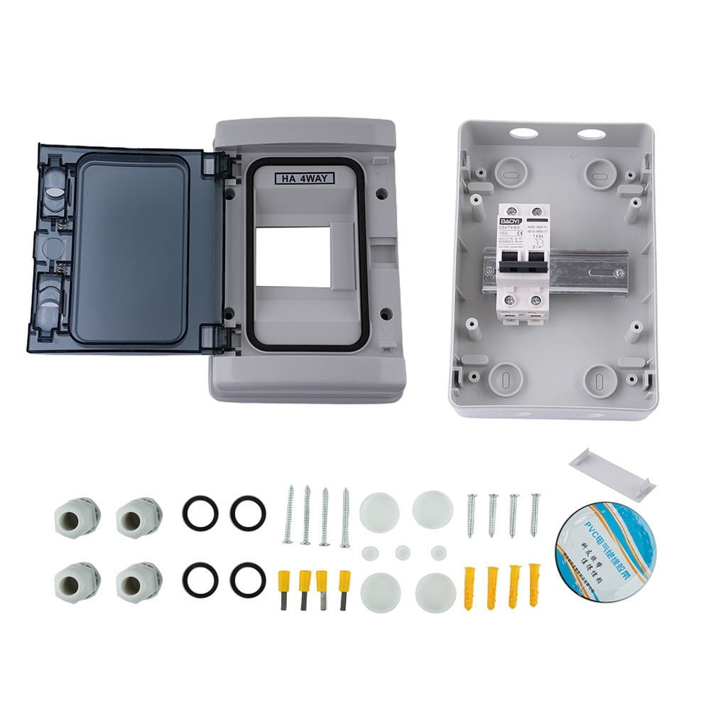 PV Disconnect Switch DC400V 15-60A IP65 Box Circuit Breaker for Solar ...