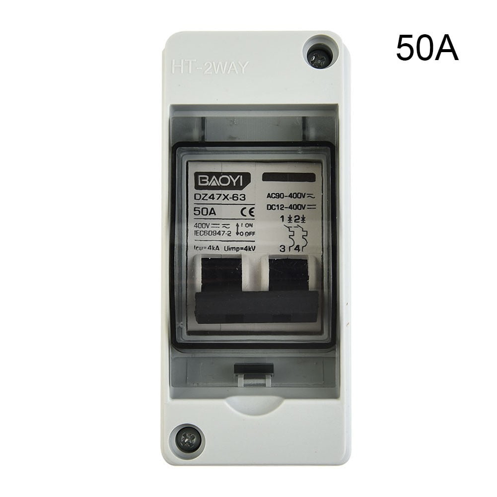 PV Isolator Switch DC/AC 30A IP65 Disconnect Circuit Breaker For Solar Panels Solar PV Isolator ...