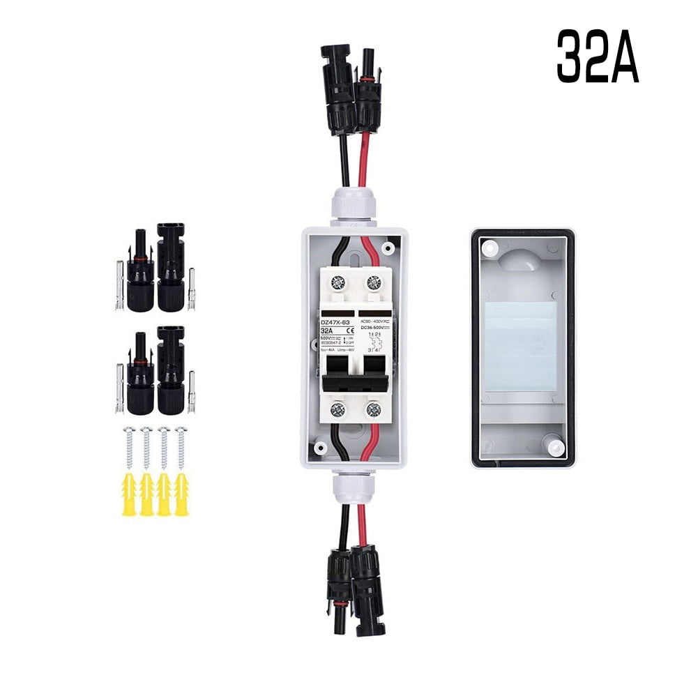 PV Isolator Switch DC500V IP65 Disconnect Circuit Breaker for Solar ...