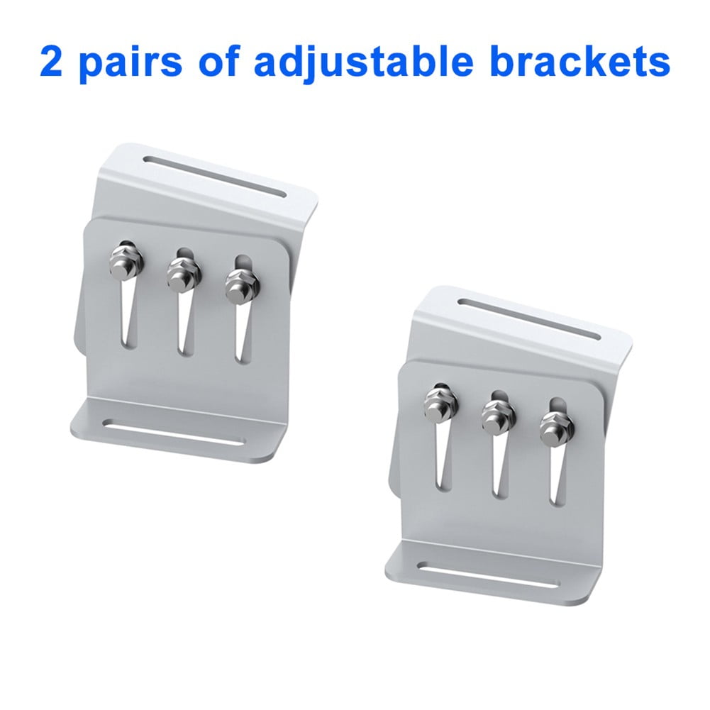 PV Premium Aluminum Alloy RV Solar Panel L-shaped Brackets For ...