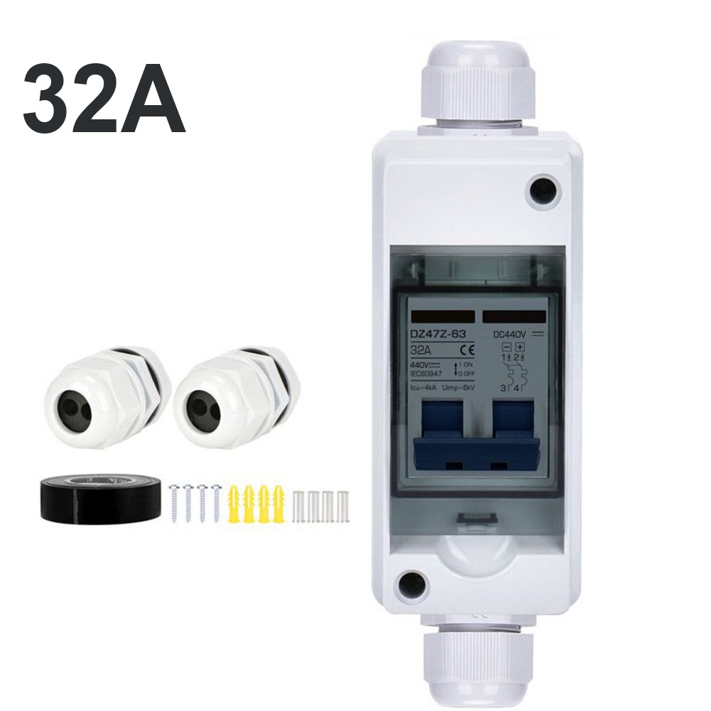 PV disconnector DC/ AC440V solar energy disconnector new waterproof box ...