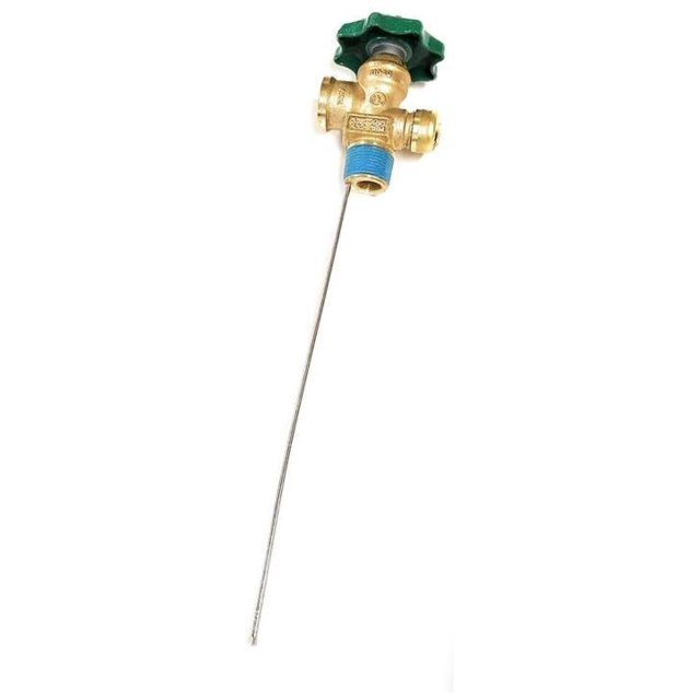 PV1001 Propane Vapor Service , Metal Gate , 10.6 Inch Dip Tube, 250 PSI ...