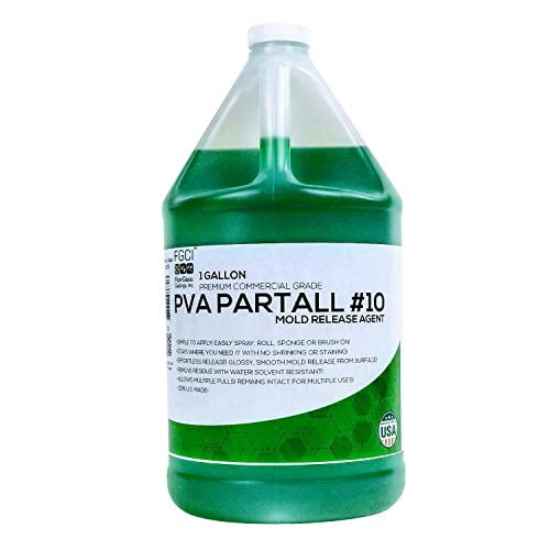 PVA PARTALL #10 Liquid Easy Casting Mold Release, Premium Professional ...