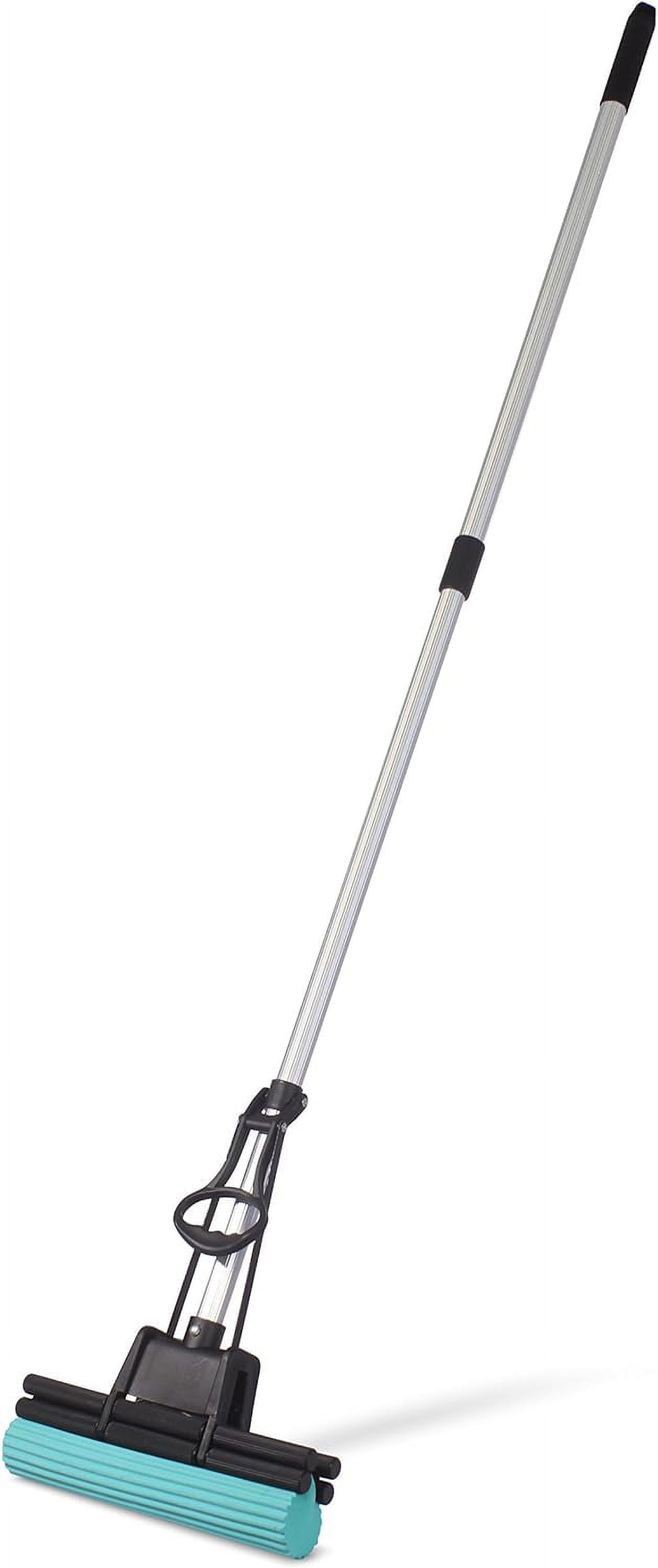 PVA Professional Double Roller Ultra Foam Rubber Mop and 3X Mop Heads ...