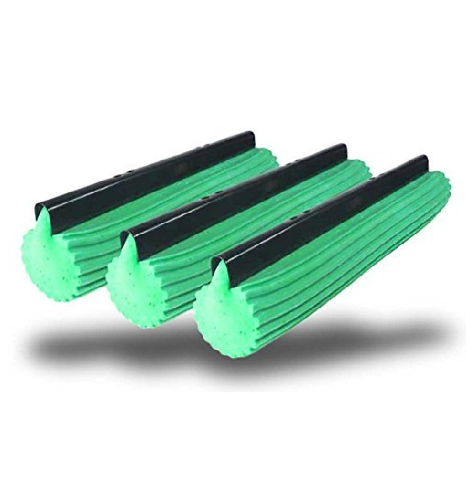 PVA Professional Double Ultra Foam Rubber Mop Head Replacement (3x) by ...