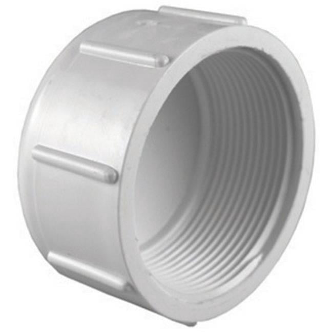 PVC 02117 1200 1 in. FPT Sch 40 PVC Pipe Cap - pack of 25 - Walmart.com