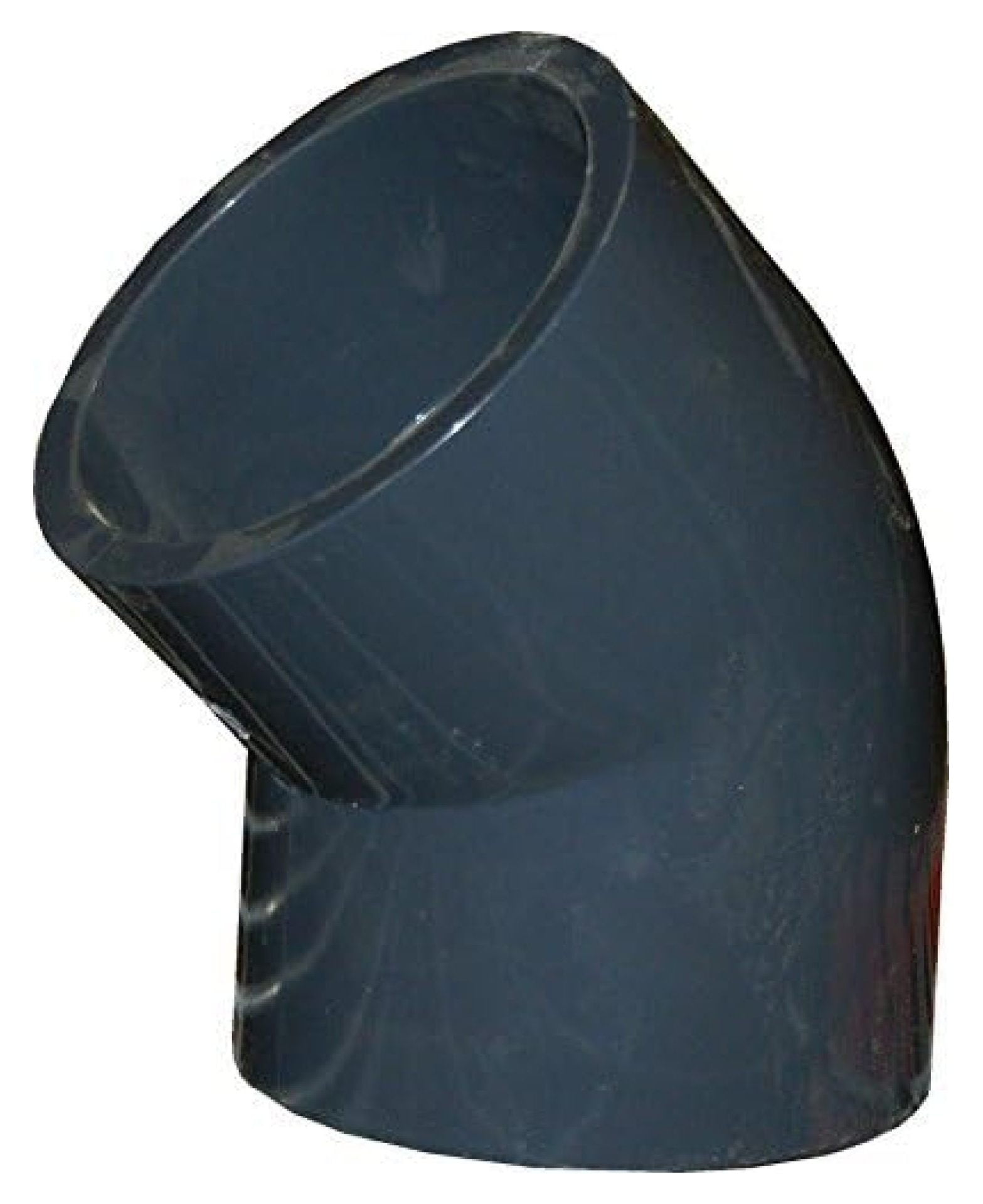 PVC 1 Inch 45 Degree Elbows (5 Pack) - Schedule 80 Socket Fittings ...