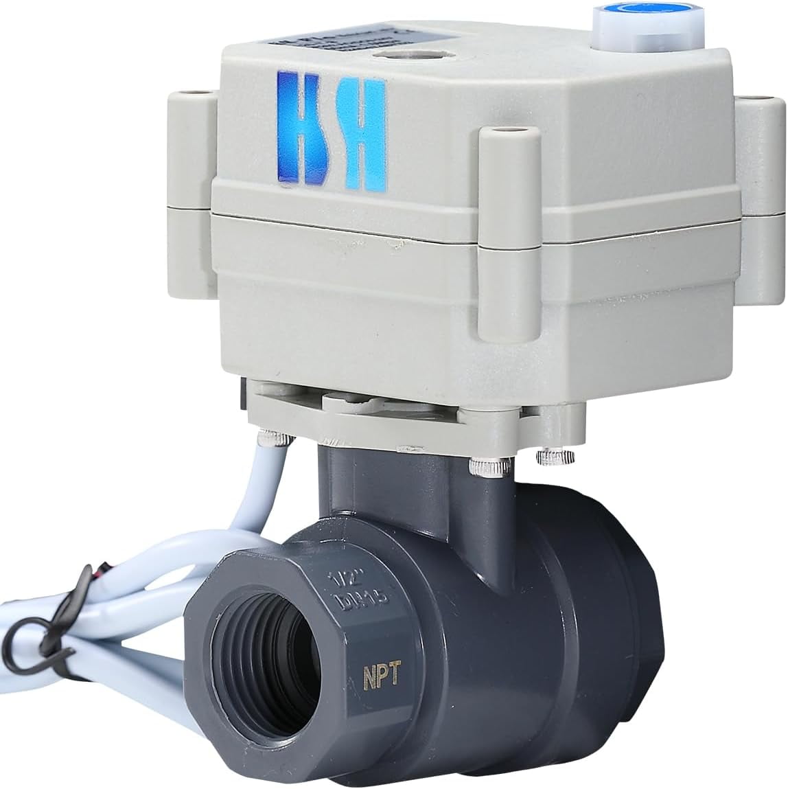 PVC 2 Way 1" DN25 12VDC 9-24VAC/DC On/Off Plastic Auto Return ...