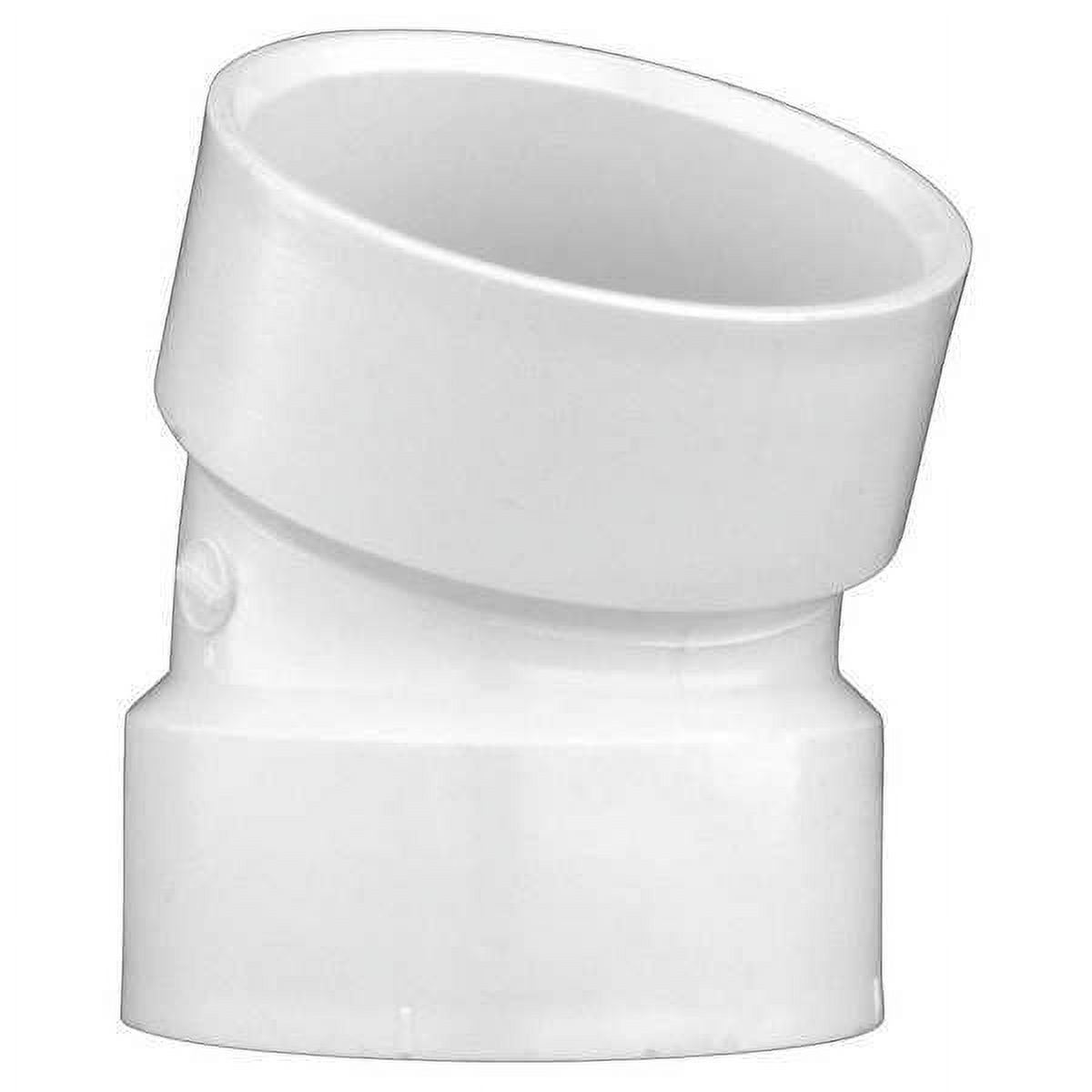 Manufacturer Varies PVC 22-1/2 Degree Elbow, Hub, 3 in Pipe Size 1WKE9 ...