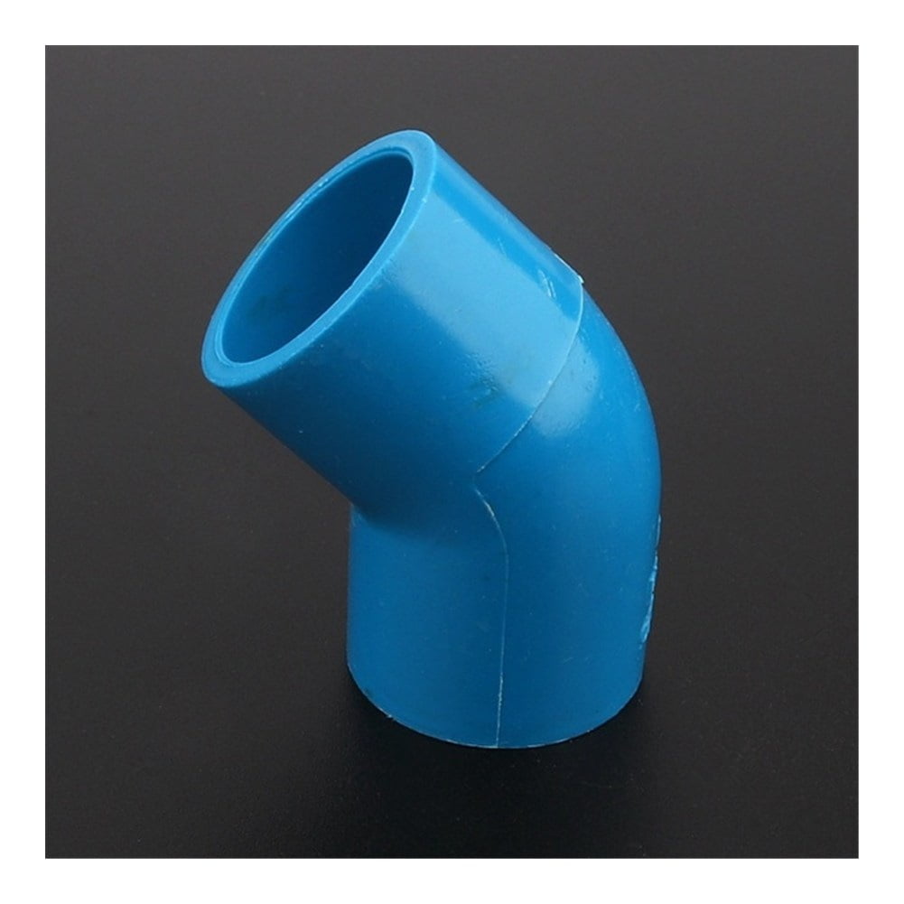 PVC 40mm Elbow Joints 45 Degrees Aquarium Tank Pipe Adapter Pipe ...