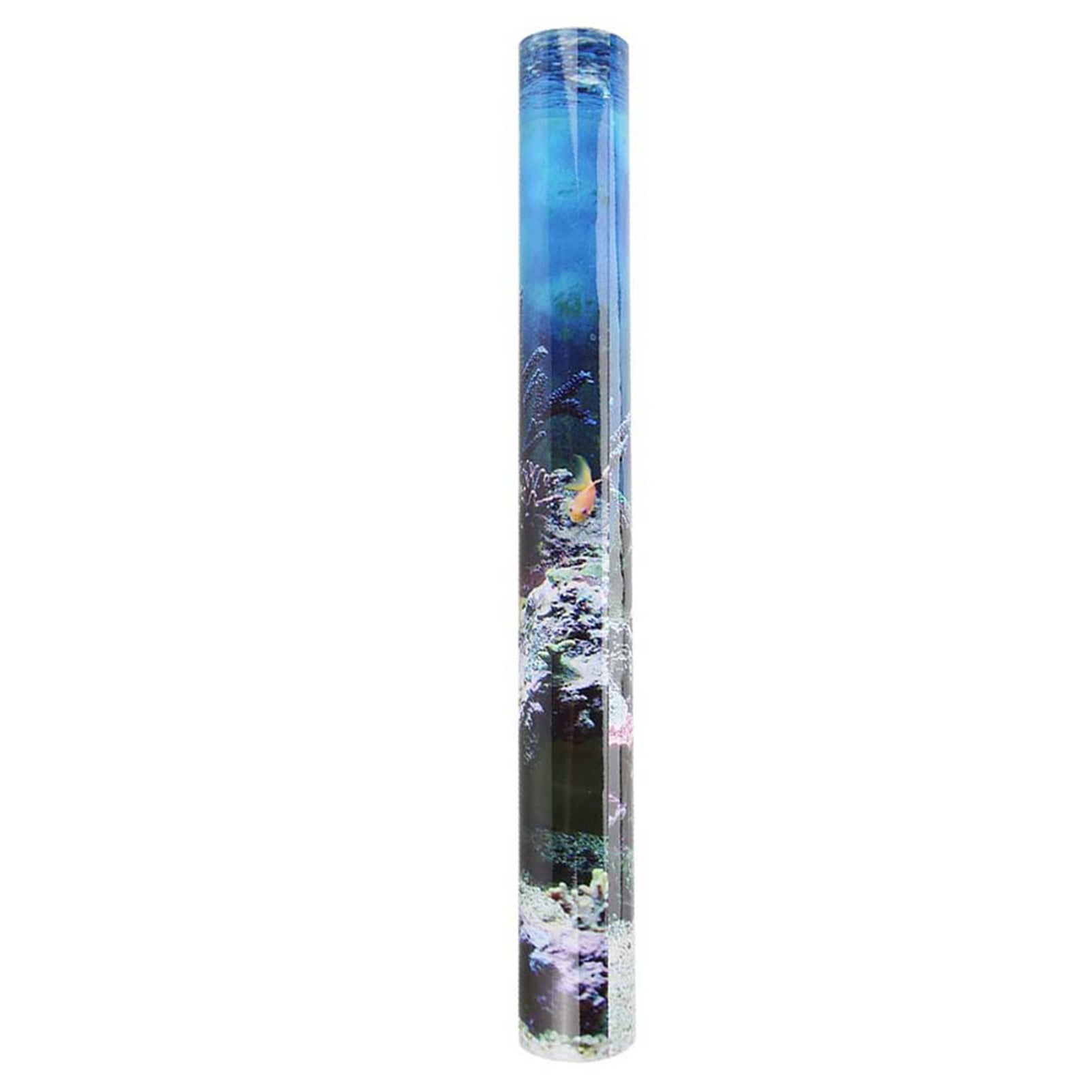 PVC Adhesive Underwater Coral Aquarium Fish Tank Background Poster ...