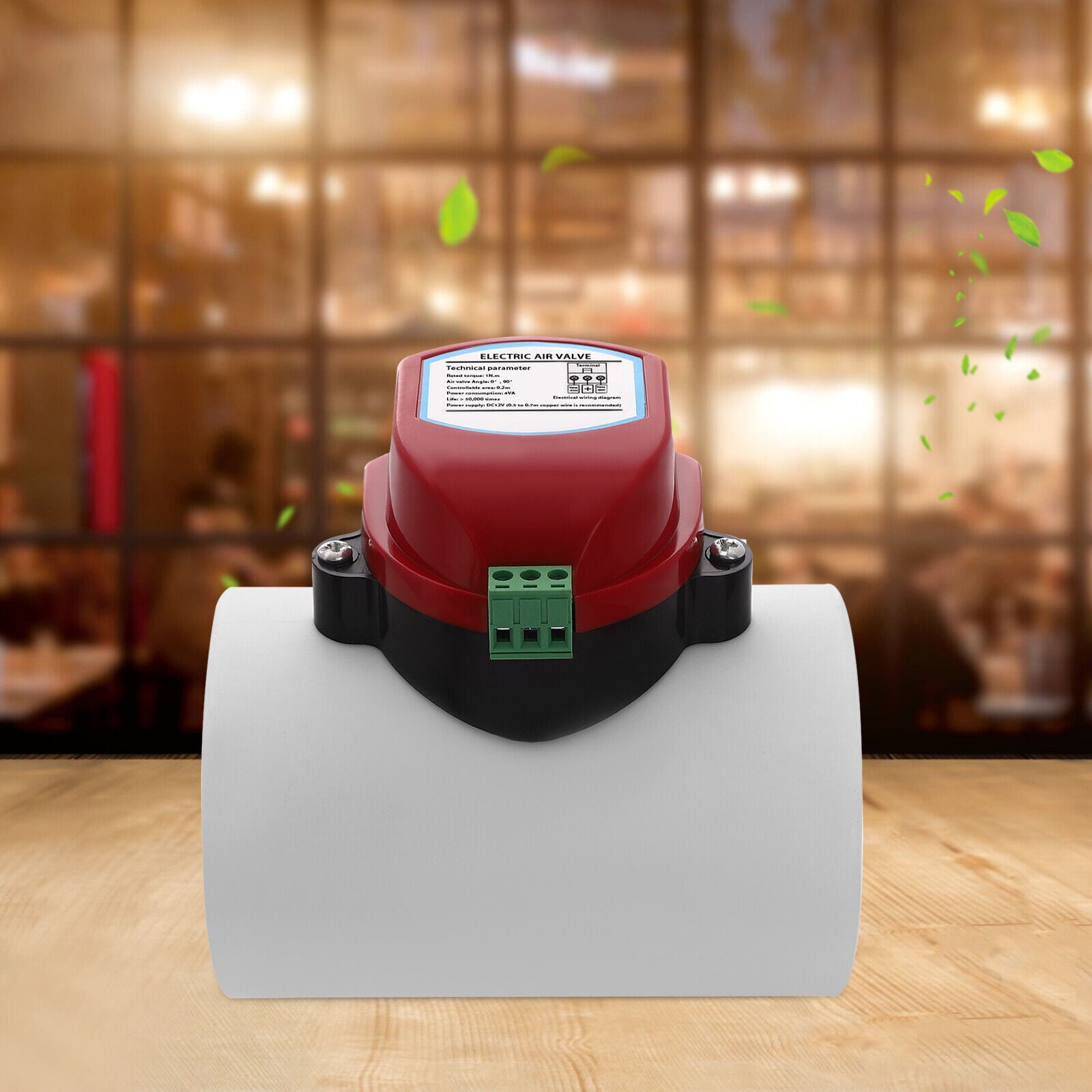 PVC Air Duct Shut Damper, Electric Air Volume Control Valve, Duct Air ...