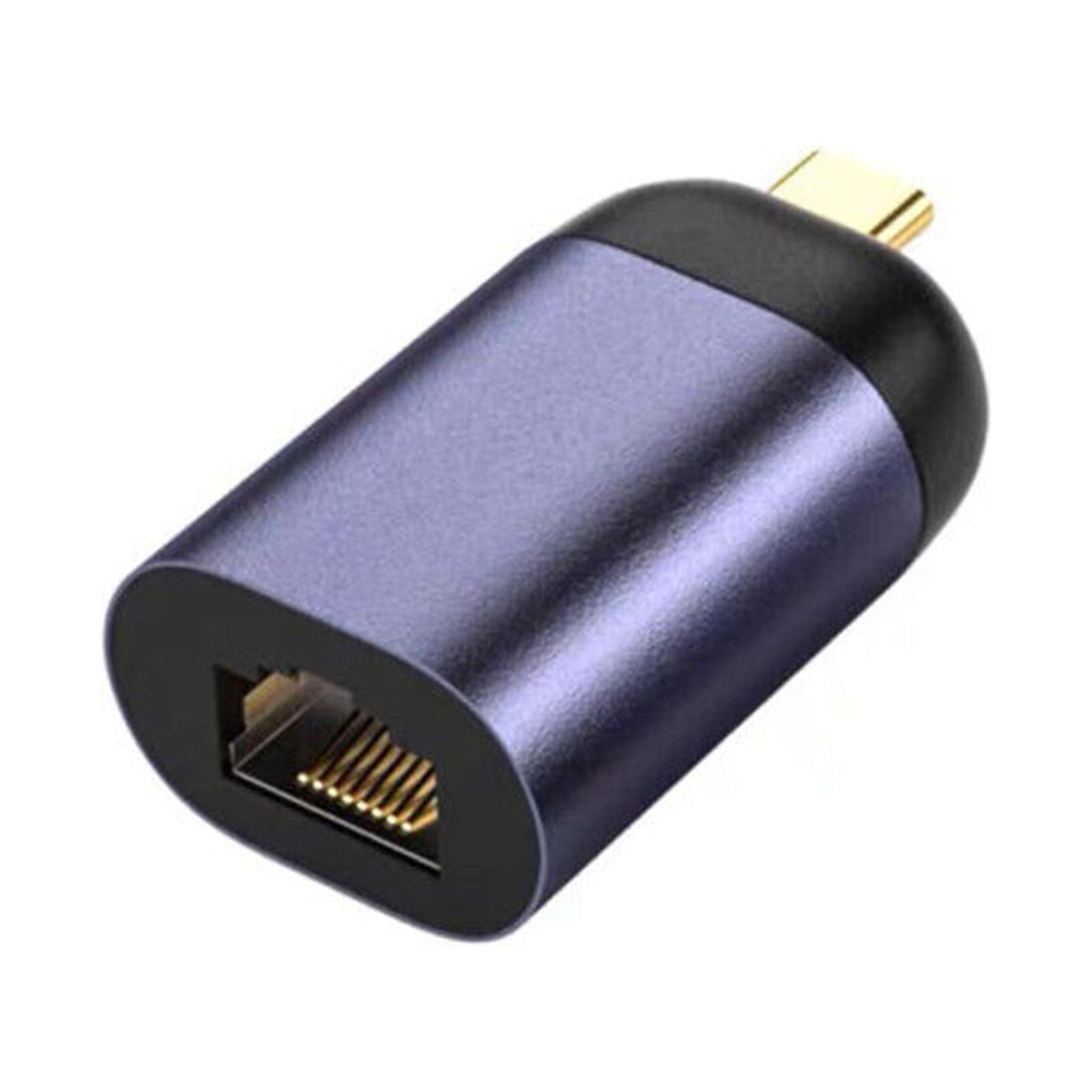 PVC Alloy Type-C to RJ45 Adapter Gigabit Cat Network Cable Converter to ...