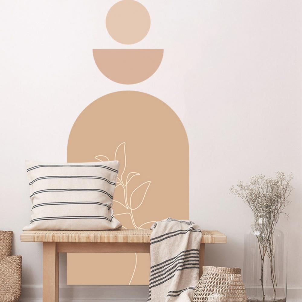 PVC Arch Wall Decal,Peel and Stick Arch Wall Sticker,Creative Arched ...