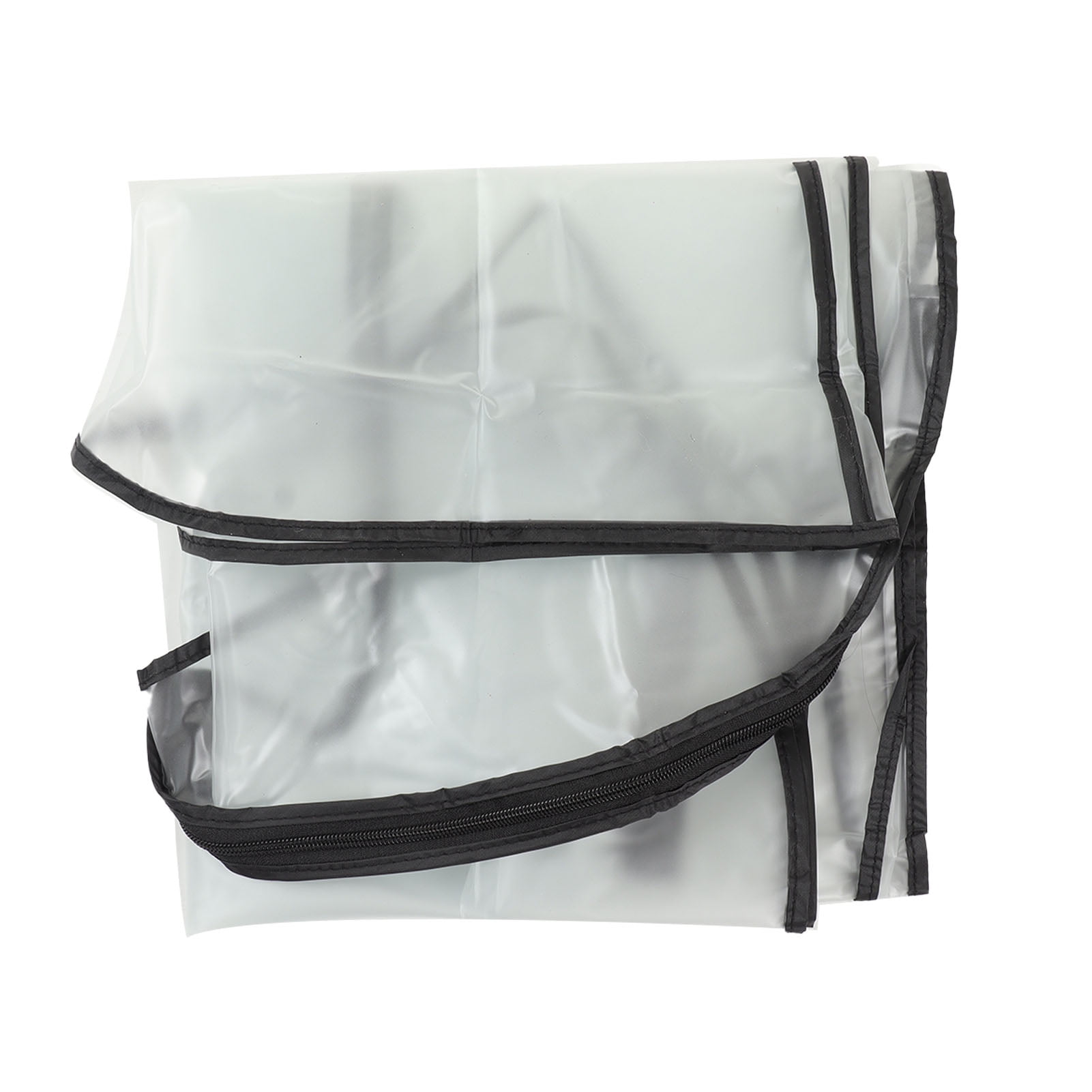 PVC Bag Hood Rain Cover Transparent Waterproof Foldable Practical Hood ...