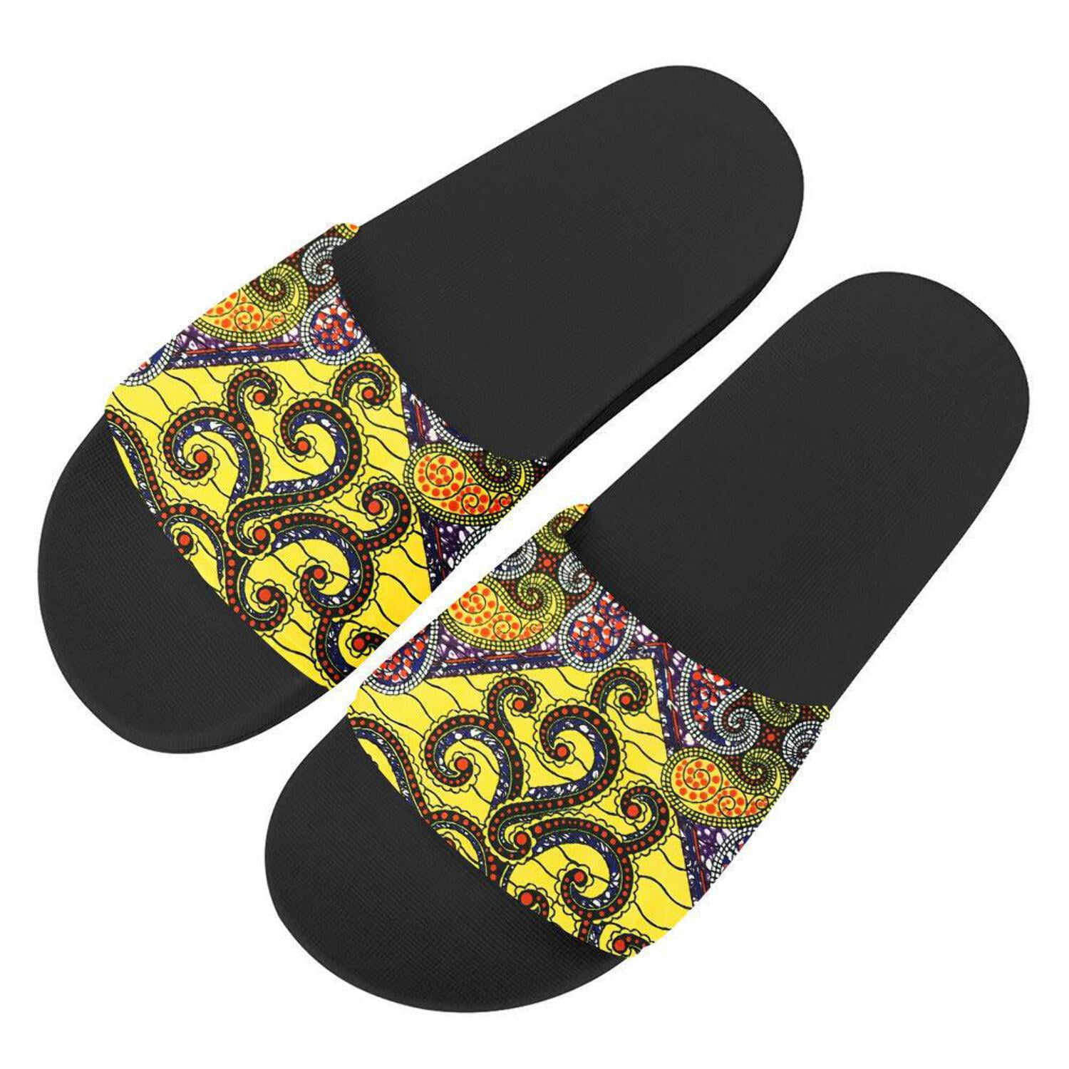 PVC Beach Slippers Casual African Style - Walmart.com