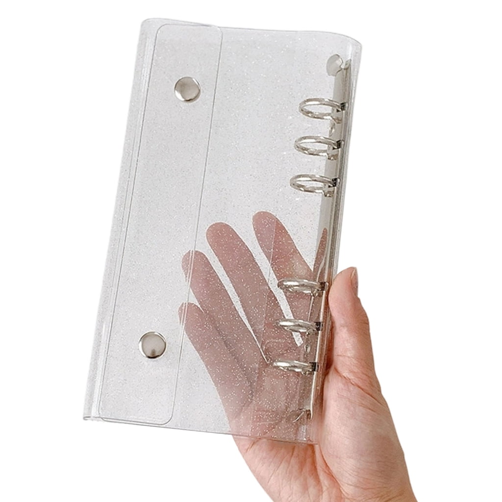 PVC Binder Cover, 6 Rings Water Punched for Photo Cards Storage Album ...